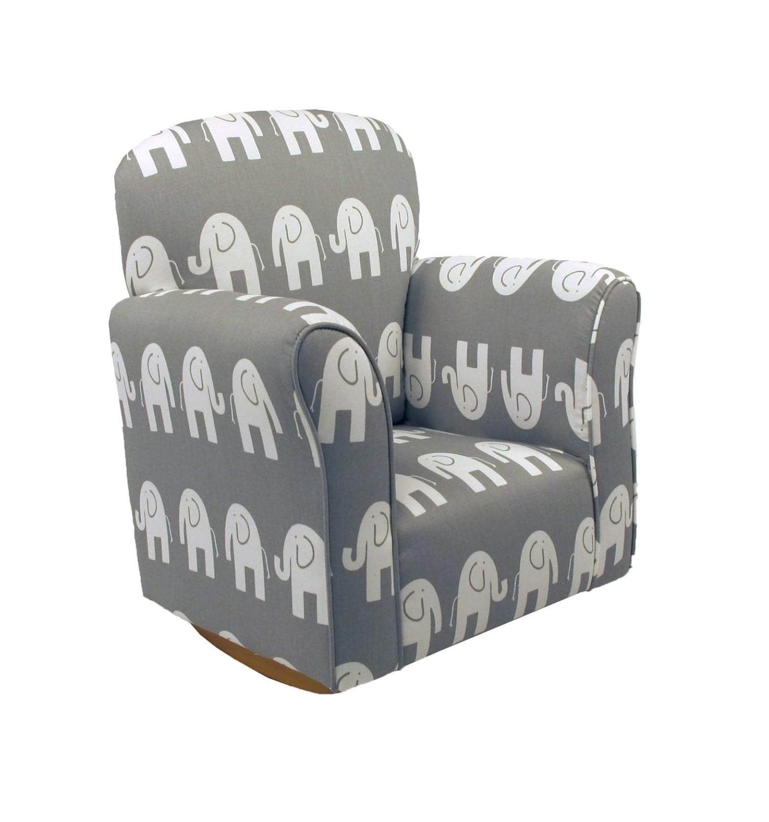 Drevy 3330-81 Child Rocker, Elephant Grey Cotton, One Size - Walmart.com