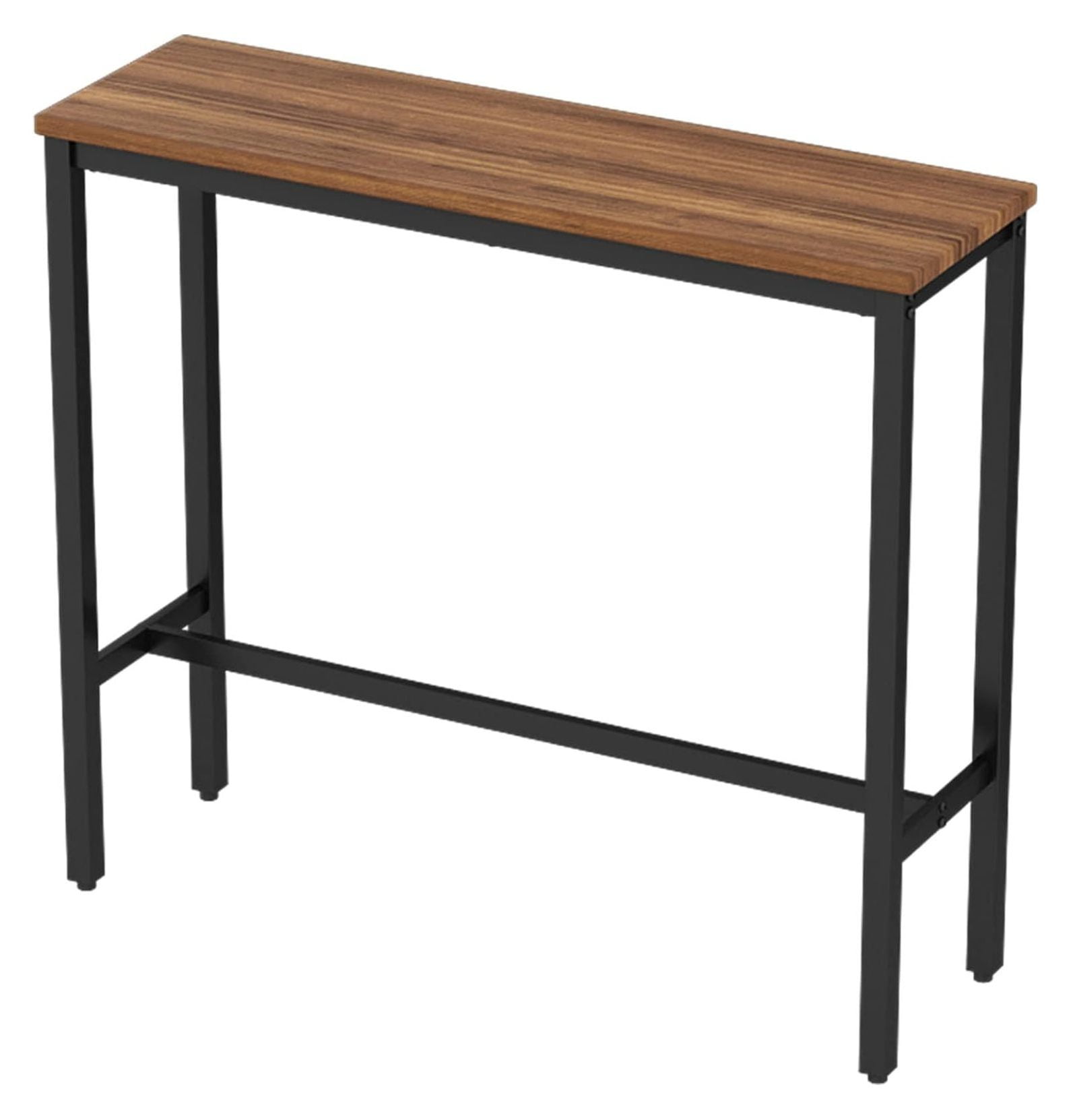 Drevy 44.5" Bar Table,Rectangular Industrial Bar Height Table with ...