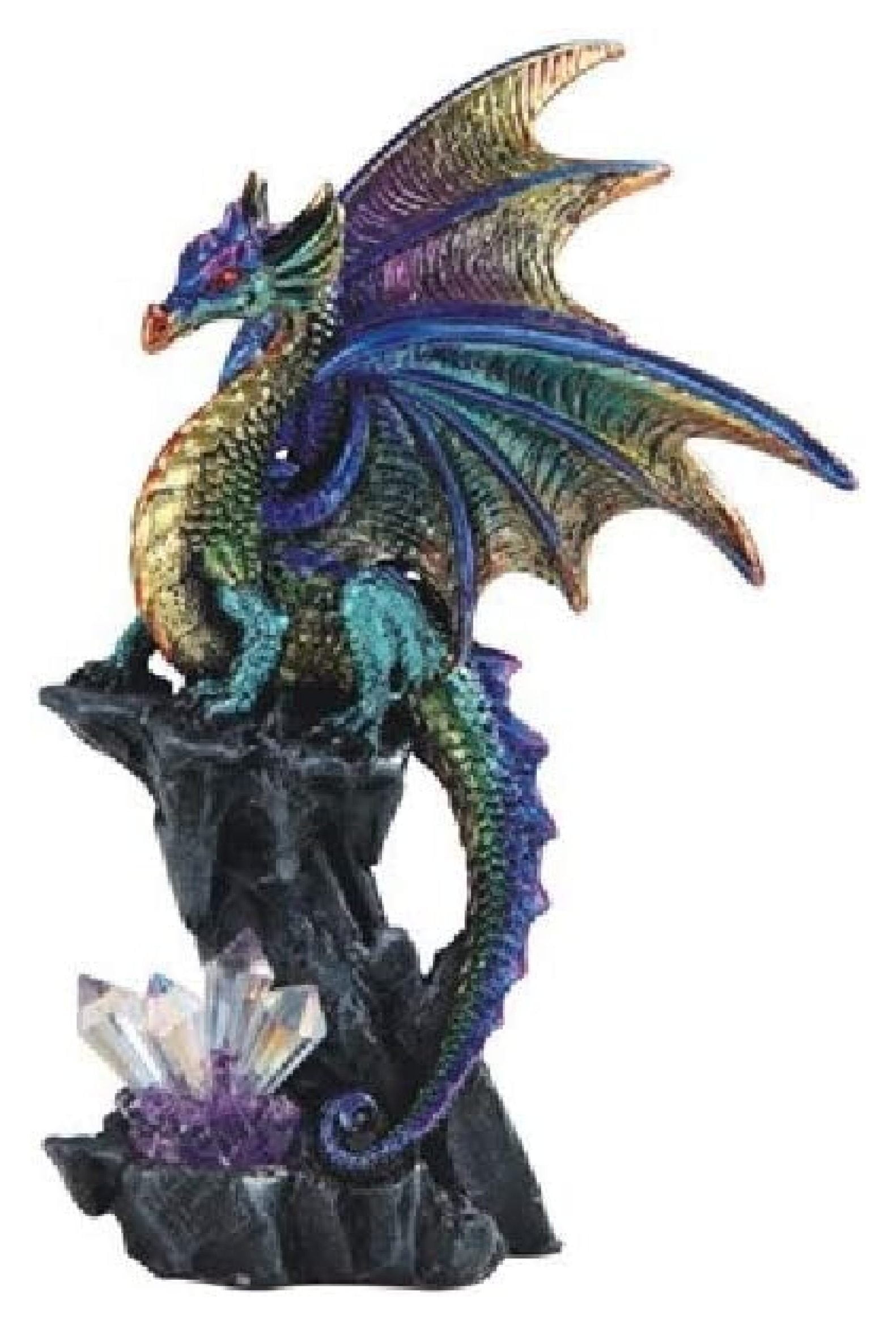 Drevy 71754 6 Inch Dragon Figurine Purple - Walmart.com