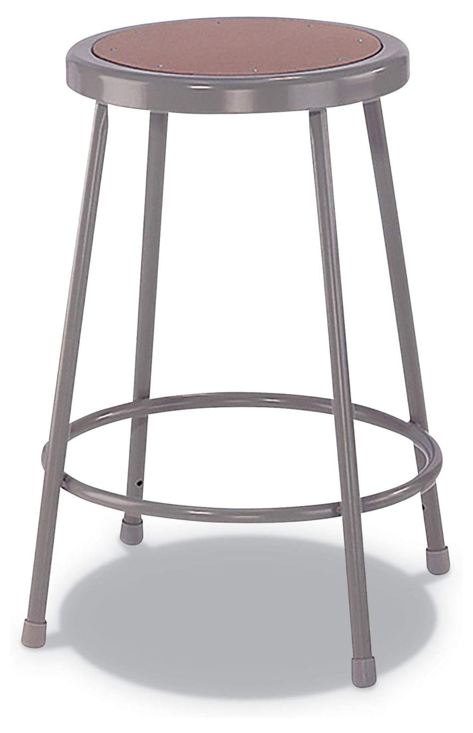 Drevy ALEIS6624G 24 in. Seat Height Backless Industrial Metal Shop ...