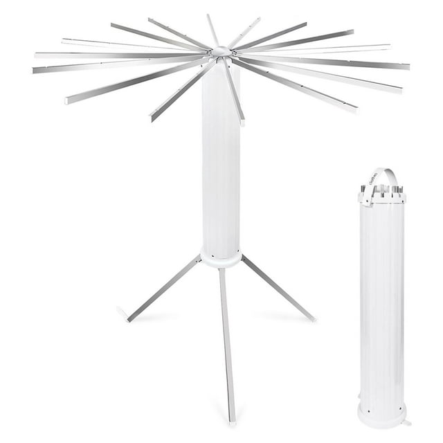 Drevy Aluminum Tripod Clothes Drying Rack, Foldable Portable Aluminum ...