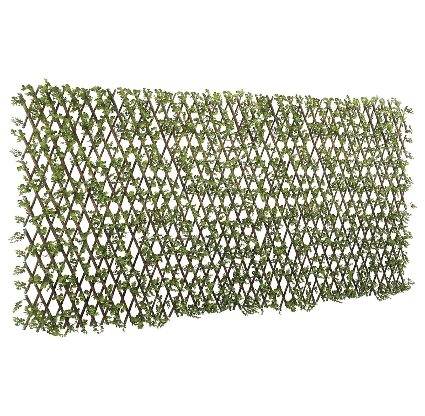 Drevy Artificial Expandable Buxus Leaf Faux Leaves Privacy Fence Screen ...