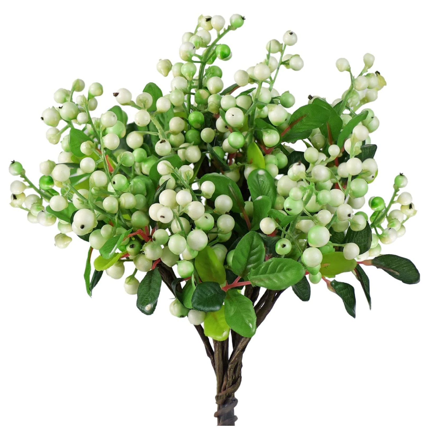Drevy Artificial Fruit Holly Berries Decoration with Soft Bendable ...
