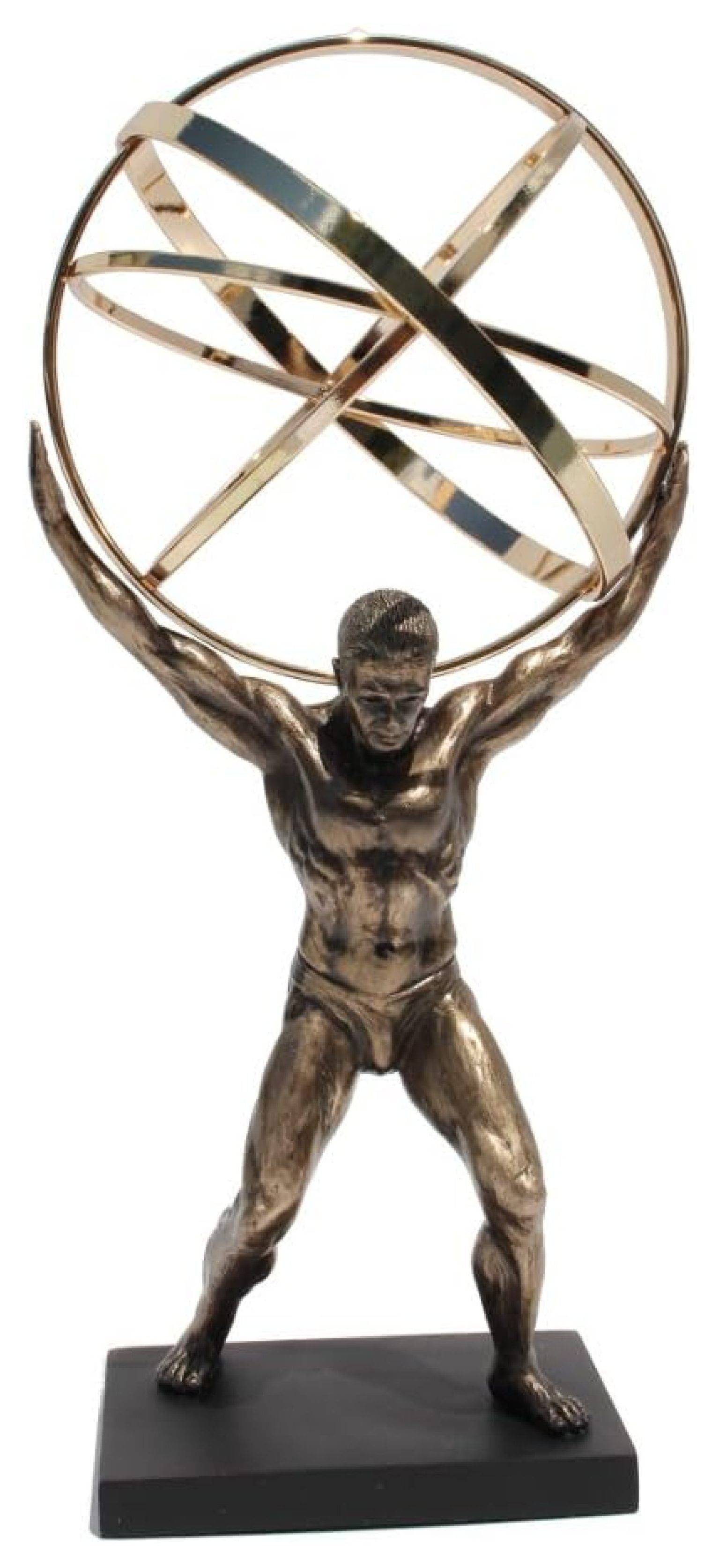 Drevy Atlas Carrying The Celestial Spheres Statue 9 Inch Tall - Walmart.com