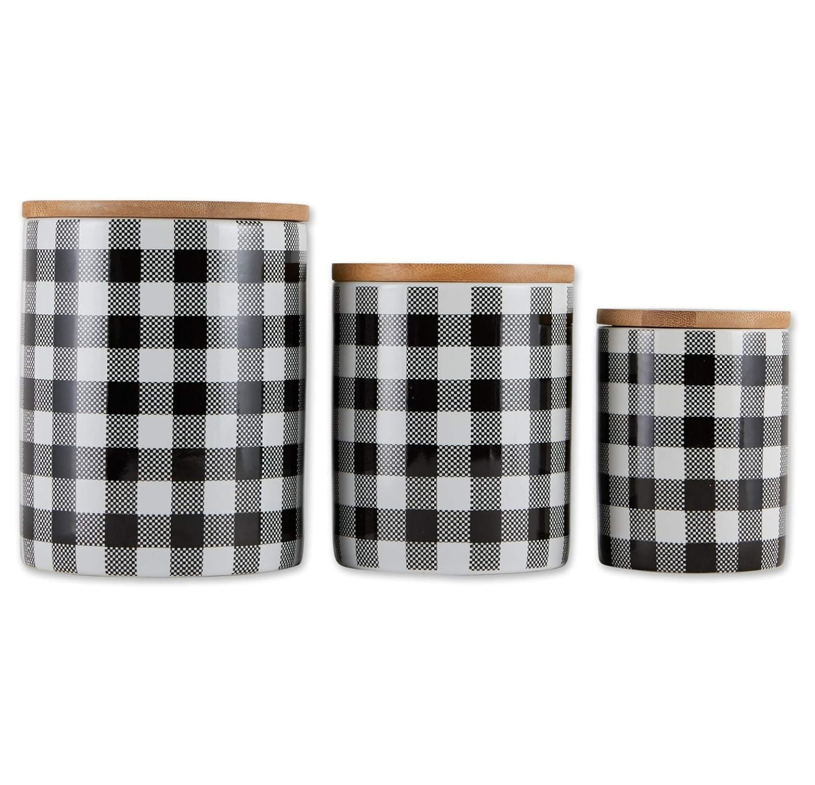 Drevy Ceramic Canister Sets for the Kitchen Food Safe Storage ...