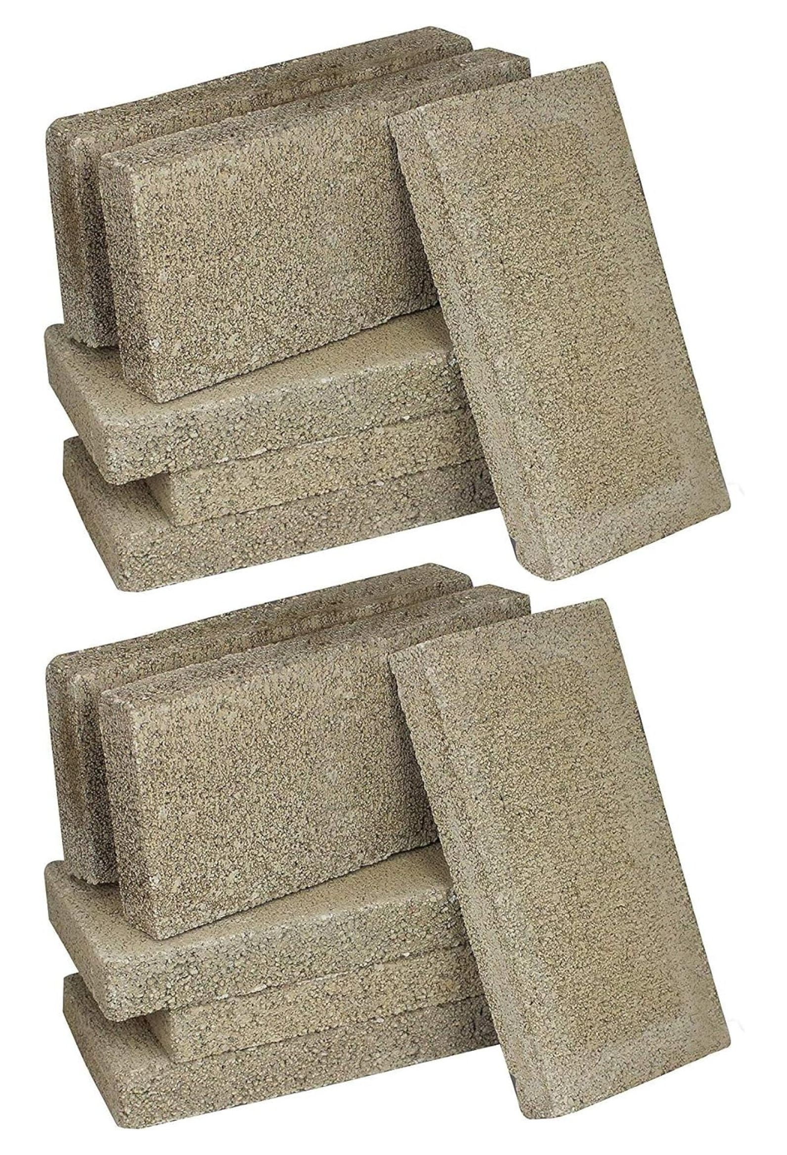 Drevy Company FireBrick 4.5 x 9 x 1.25 Inch Wood Stove Ceramic Fire ...