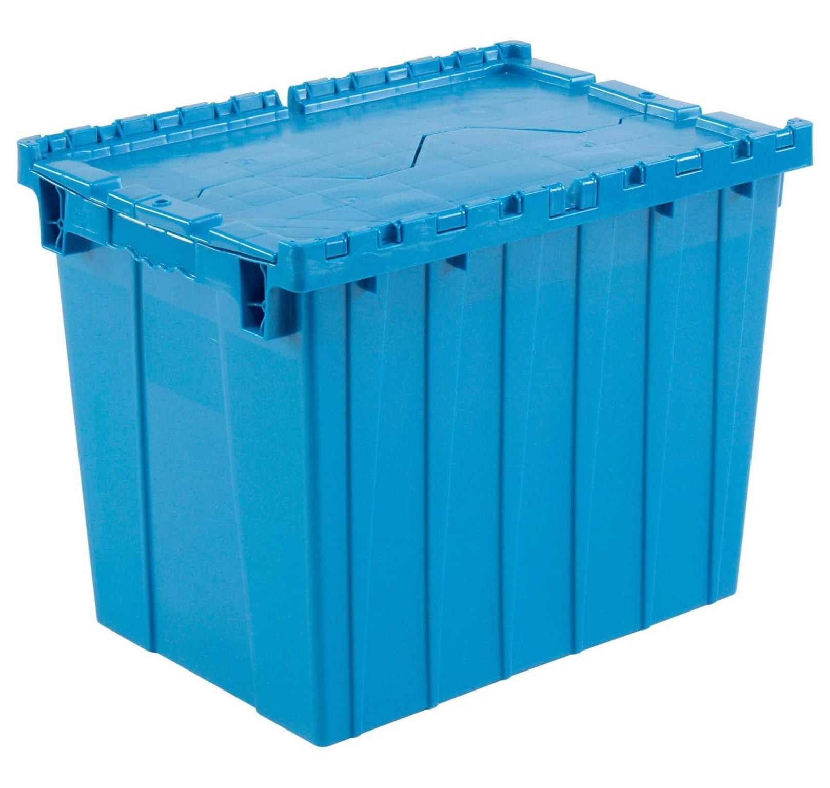 Drevy Distribution Container With Hinged Lid, 21-7/8x15-1/4x17-1/4 ...
