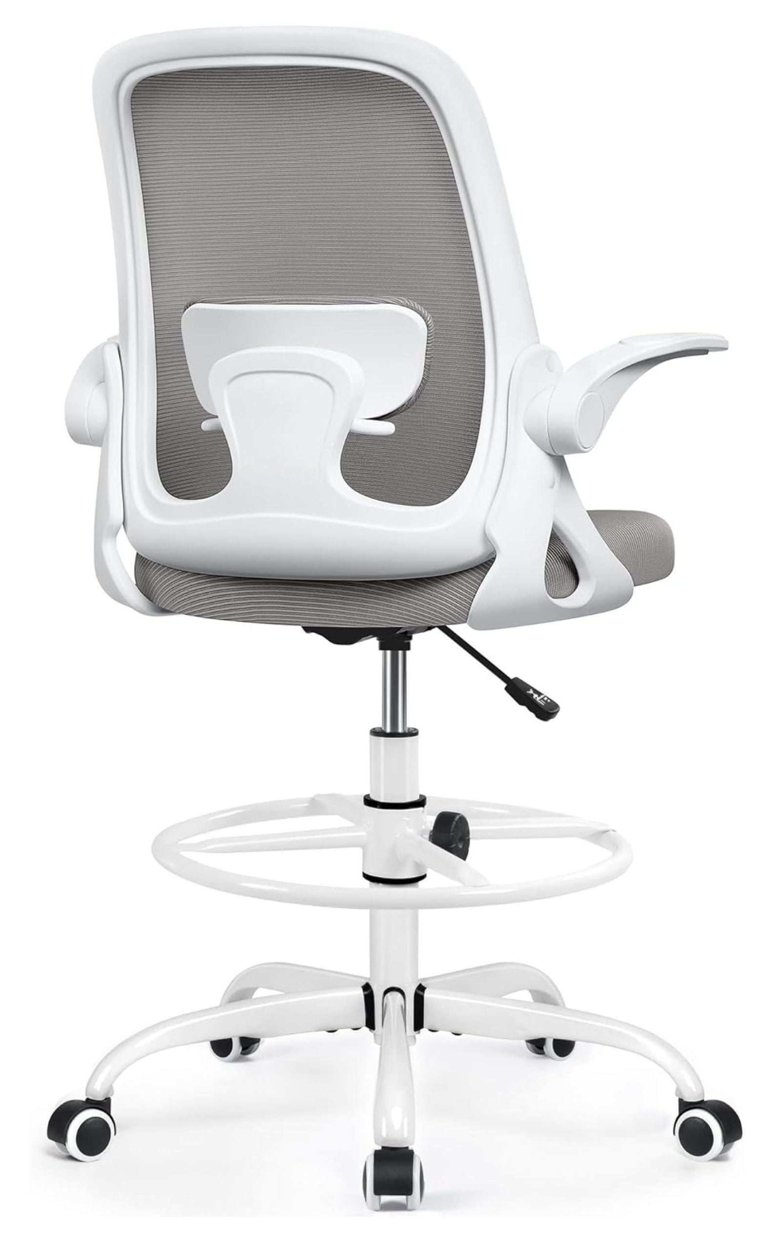 Drevy Drafting Chair Tall Office Chair Ergonomic Desk Chairs with ...