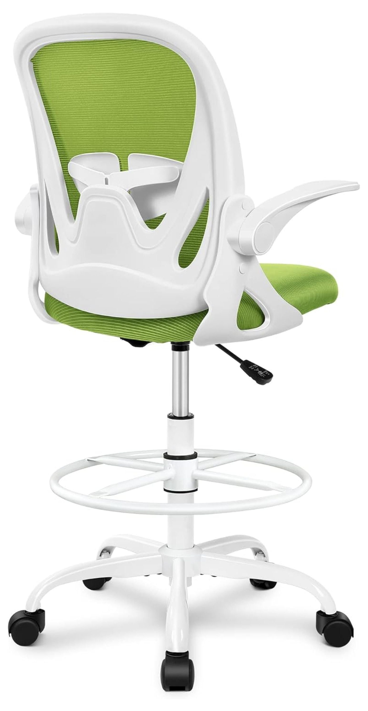 Drevy Drafting Chair Tall Office Chair with -up Armrests Executive ...