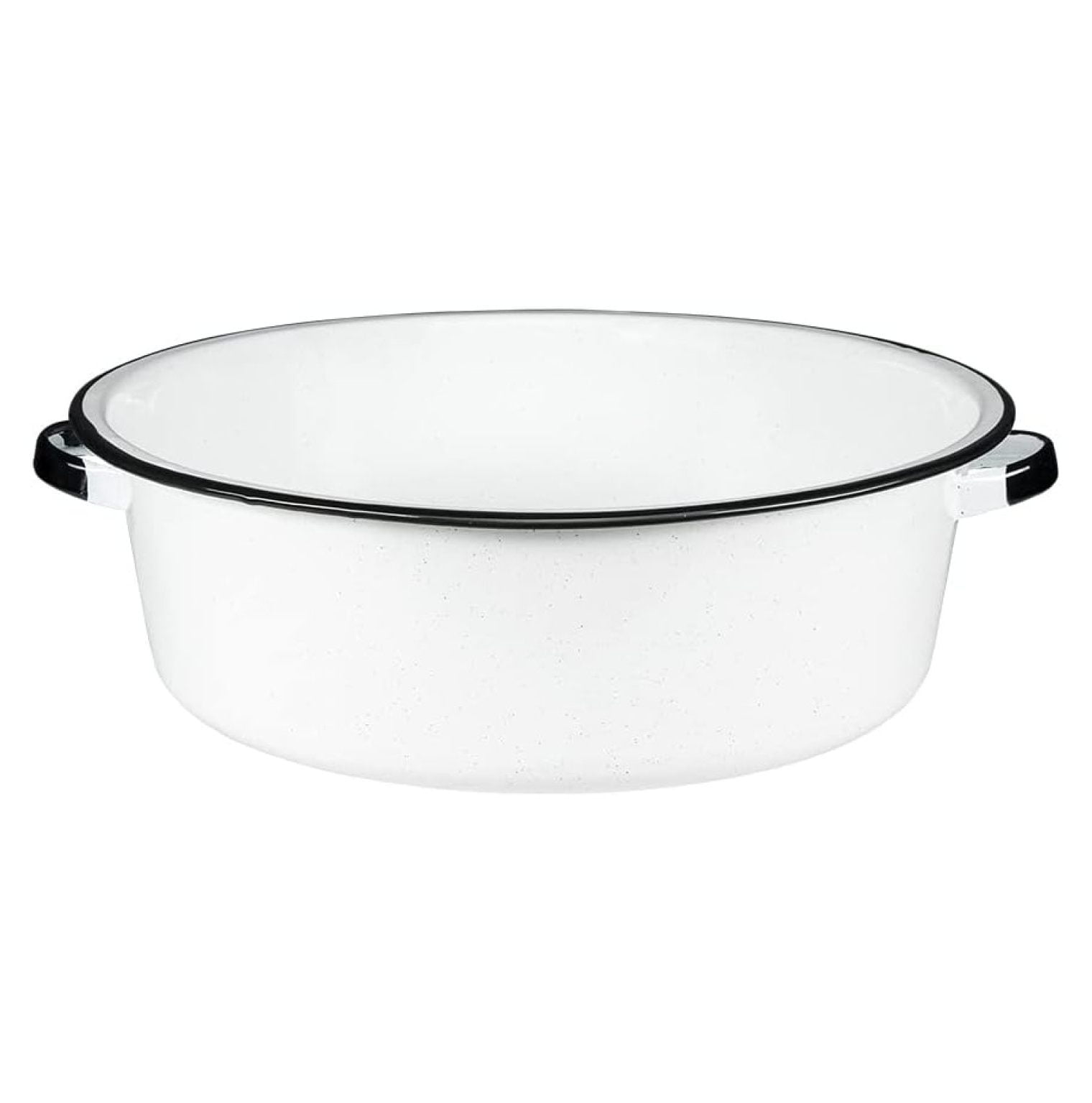 Drevy Enamel on Steel Dish Pan with handles, 15-Quart capacity ...