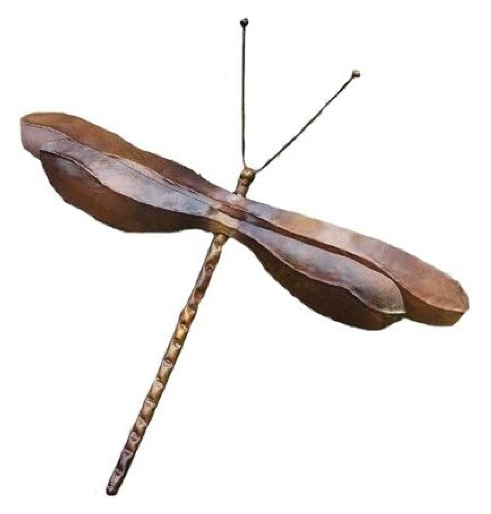 Drevy Flamed Copper Wall Mount Dragonfly - Walmart.com