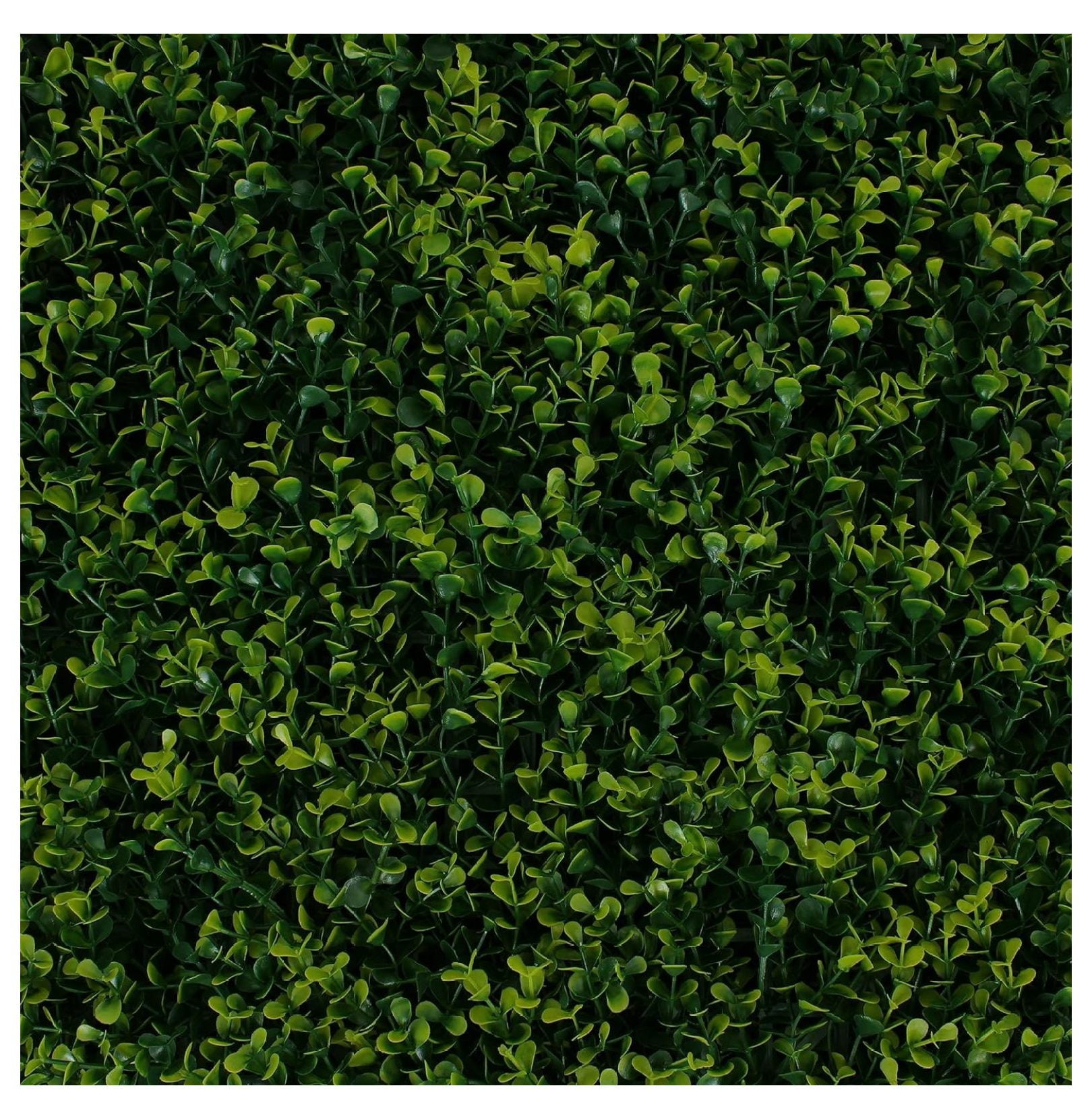 Drevy Greenery Panel - Artificial Hedge Wall - Fake Plant Wall Backdrop ...