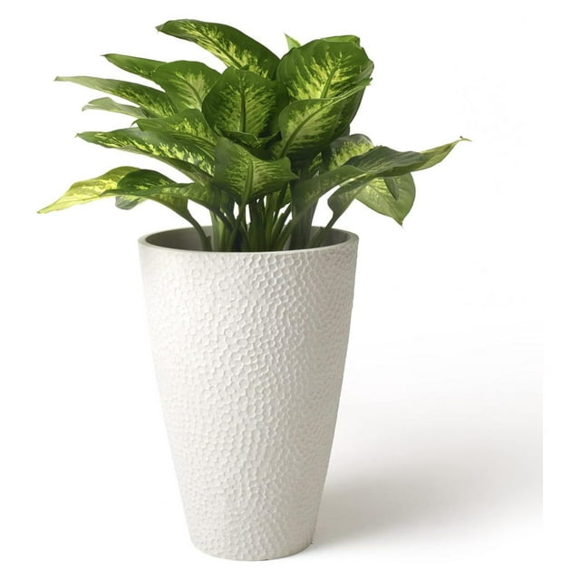 Drevy Large Outdoor Tall Planter - 20 Inch Indoor Tree Planter, Plant ...
