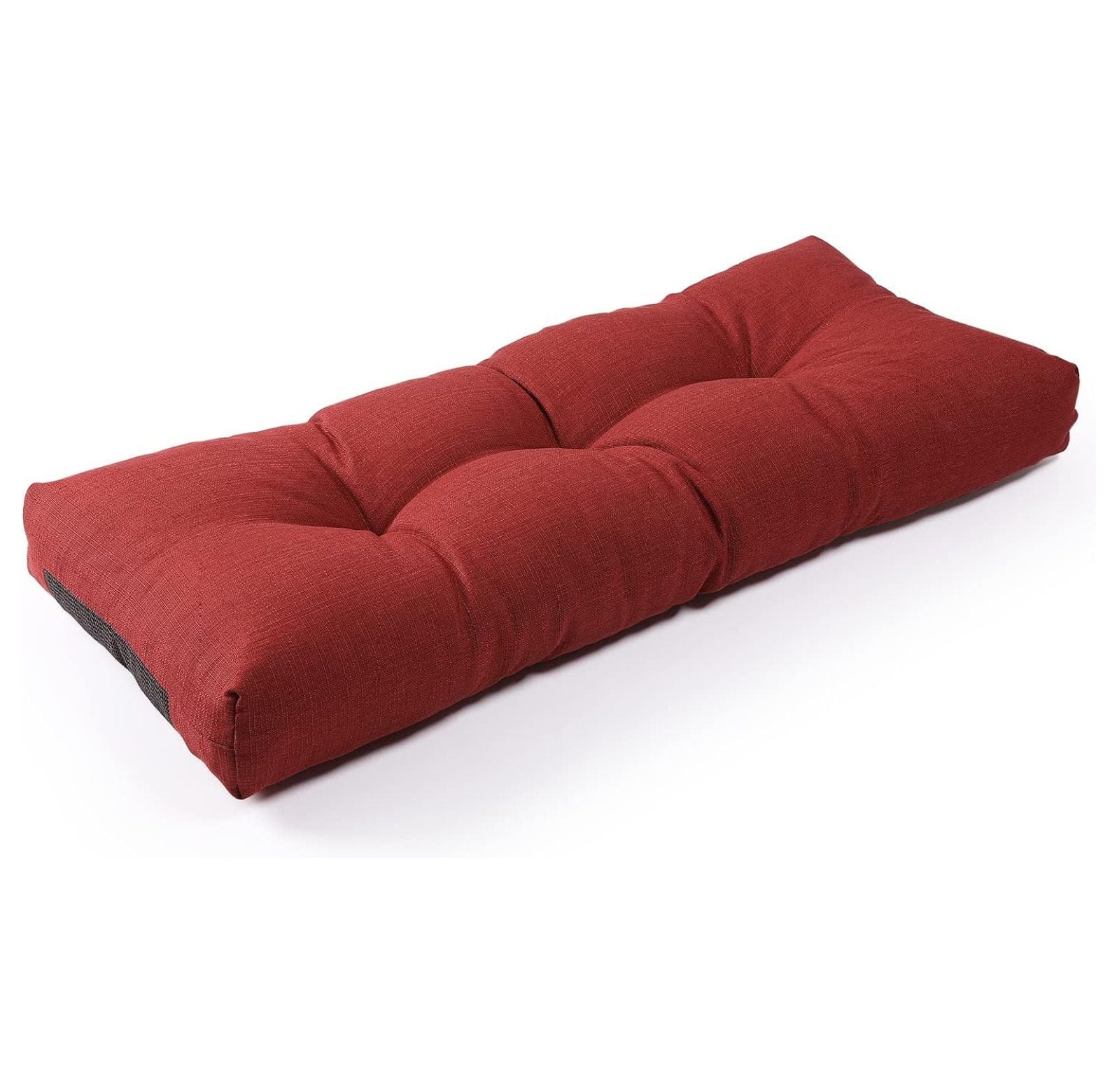 Drevy LokGrip Non Slip Tufted Memory Foam Bench Cushion, FadeShield ...