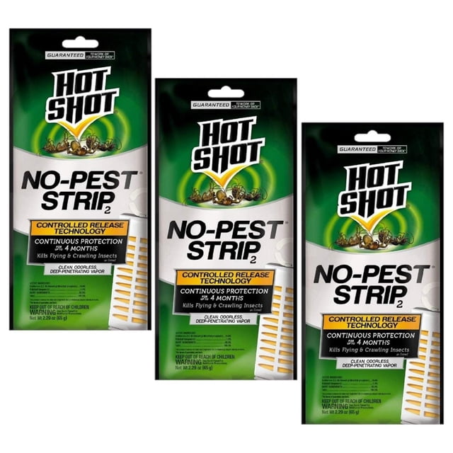 Drevy No-Pest Strip 2, Controlled Release Technology Kills Flying and ...
