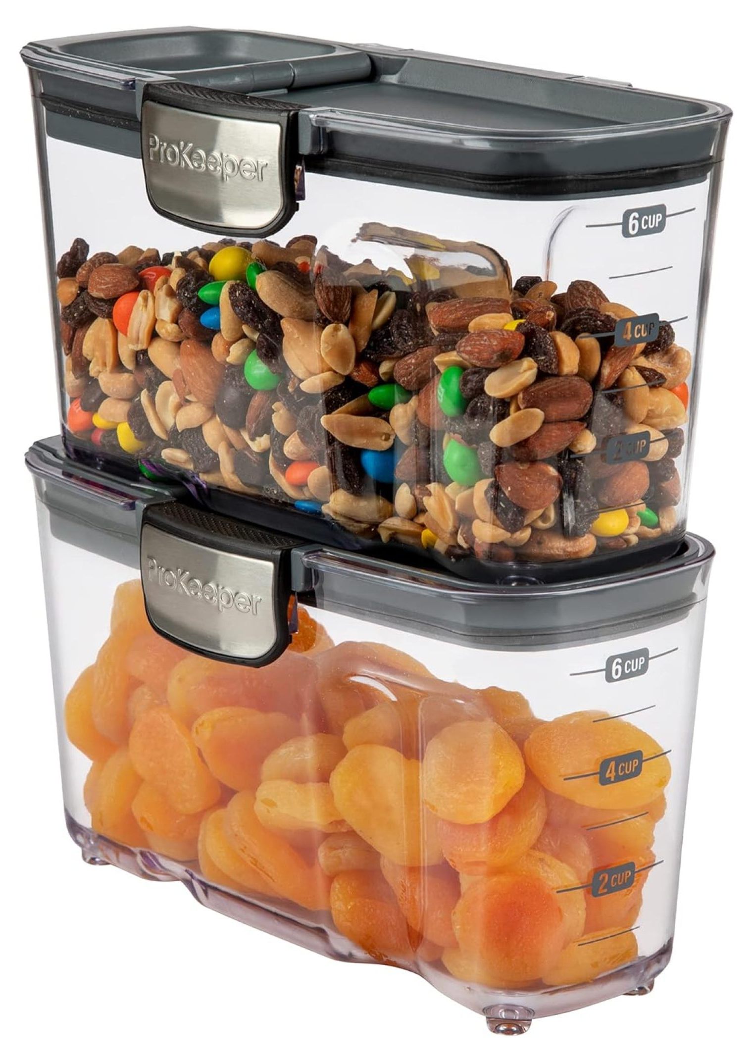 Drevy ProKeeper+ Clear Plastic Airtight Food Baker's Kitchen Storage ...