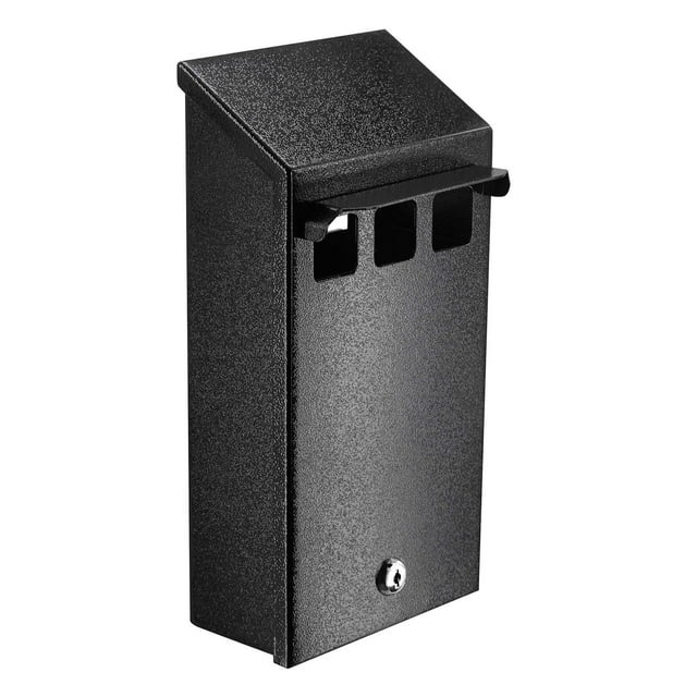 Drevy Rainproof Wall Mount Disposal Containers - Galvanized Steel ...