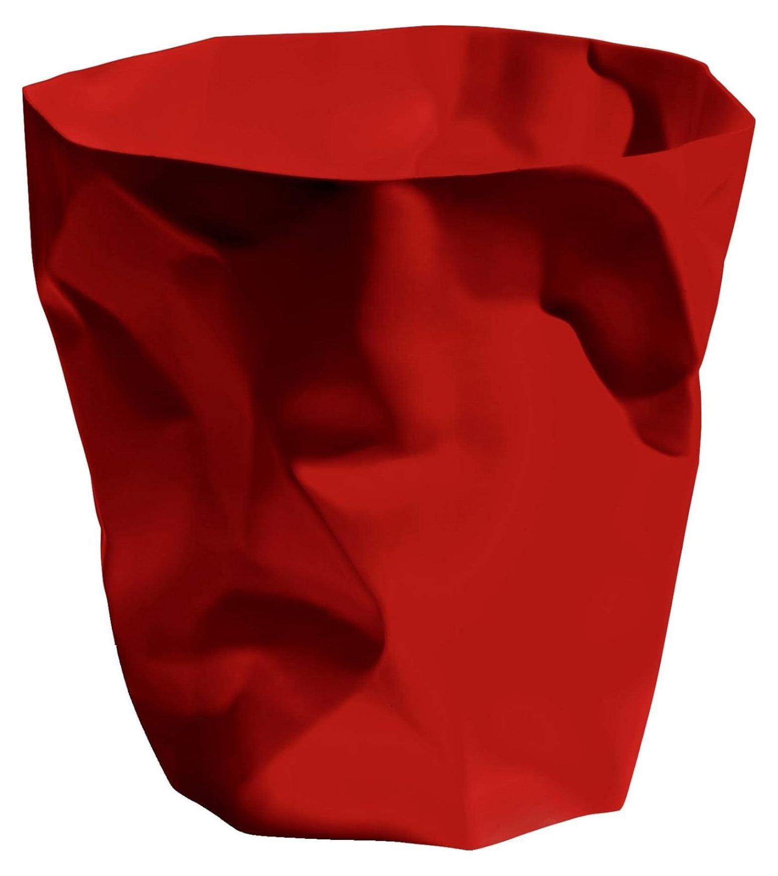 Drevy Red Waste Bin ES00804 - Walmart.com