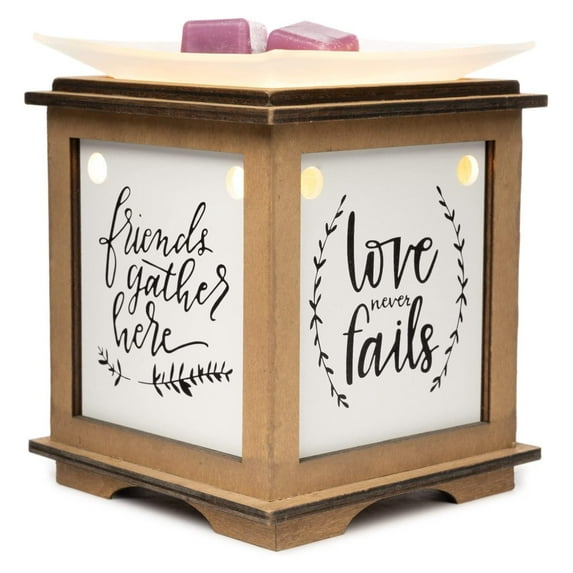 Drevy Sentimental Friends Gather Here , Scented Wax Cube Melter ...