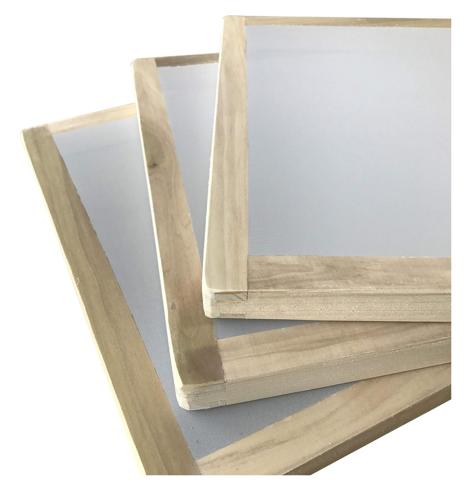 Drevy Sift Screen Frames, Set of 3, 14x16 Wood Frames With 74, 96 and ...