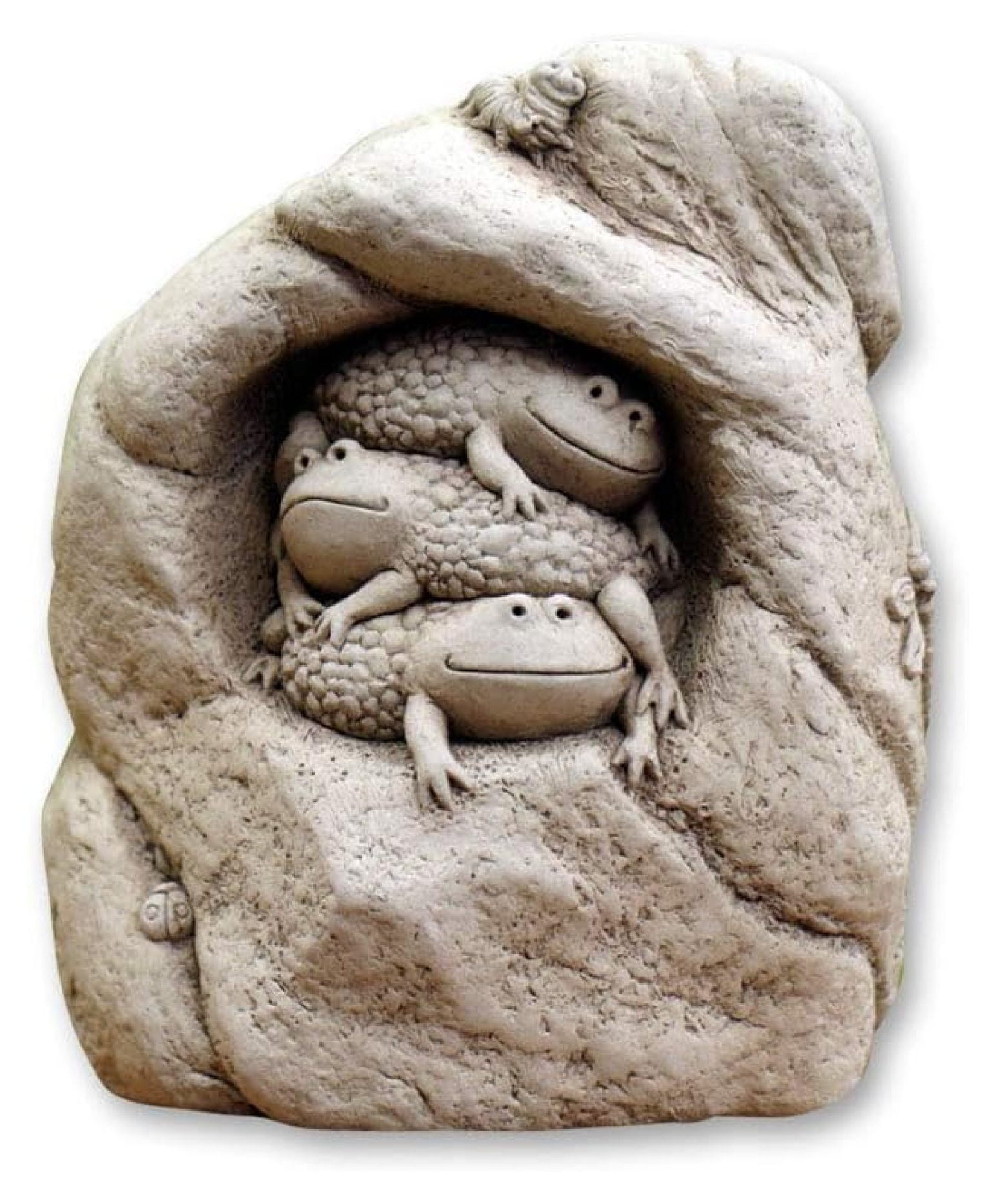 Drevy Studio, Toad Hollow Garden Statue Figurine, Original Sculpture ...