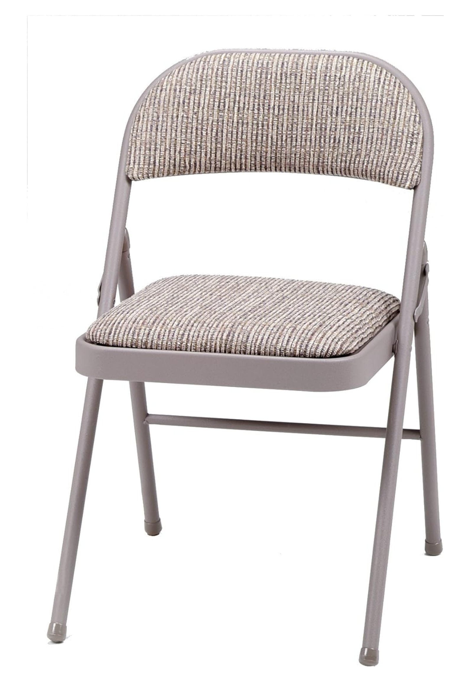 Drevy Sudden Comfort Deluxe Portable Metal Fabric Padded Folding Chair ...