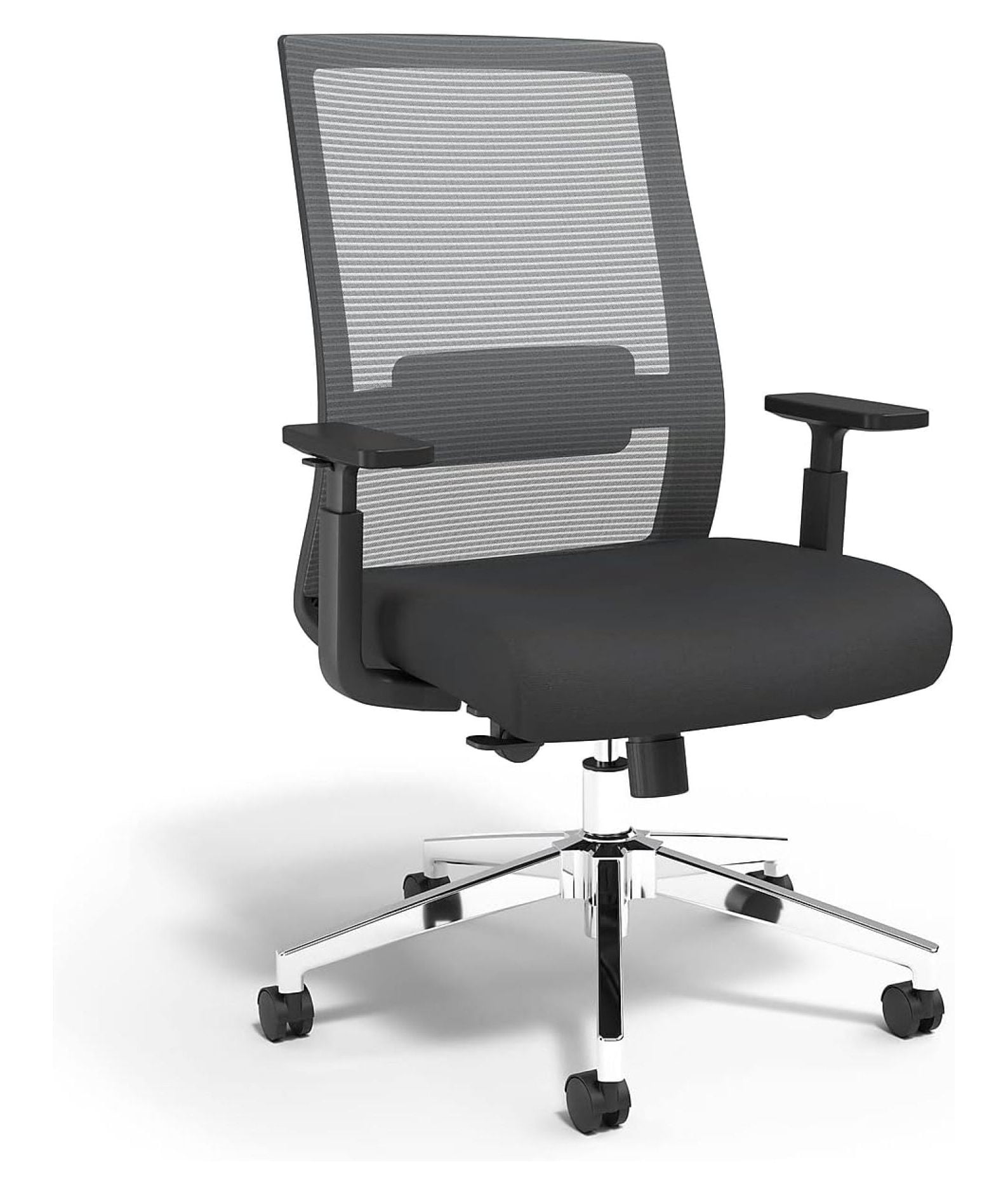 Drevy Union & Scale 24328573 Marrett Mesh and Fabric Task Chair Black ...