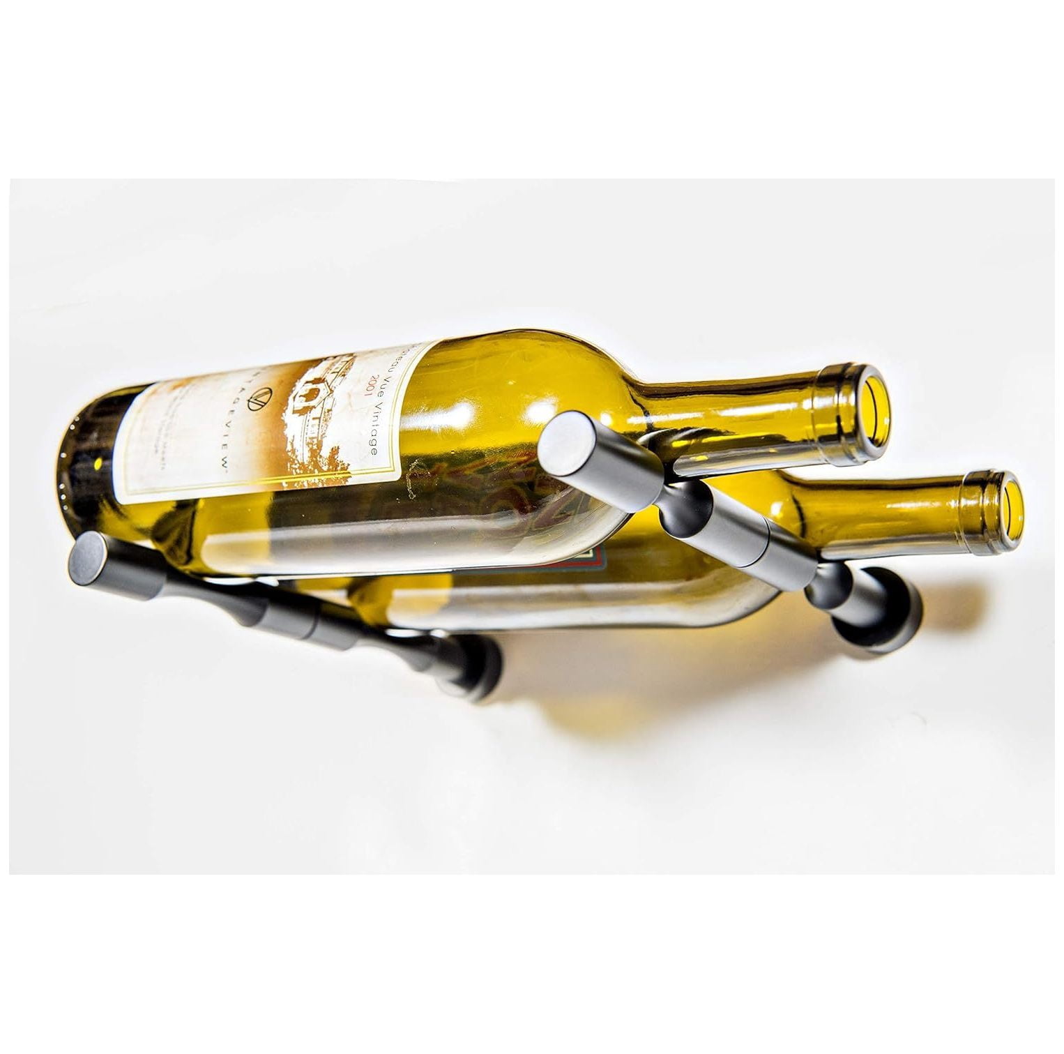 Drevy Vino Pins – Metal Wall Mounted Wine Bottle Rack for Drywall or ...