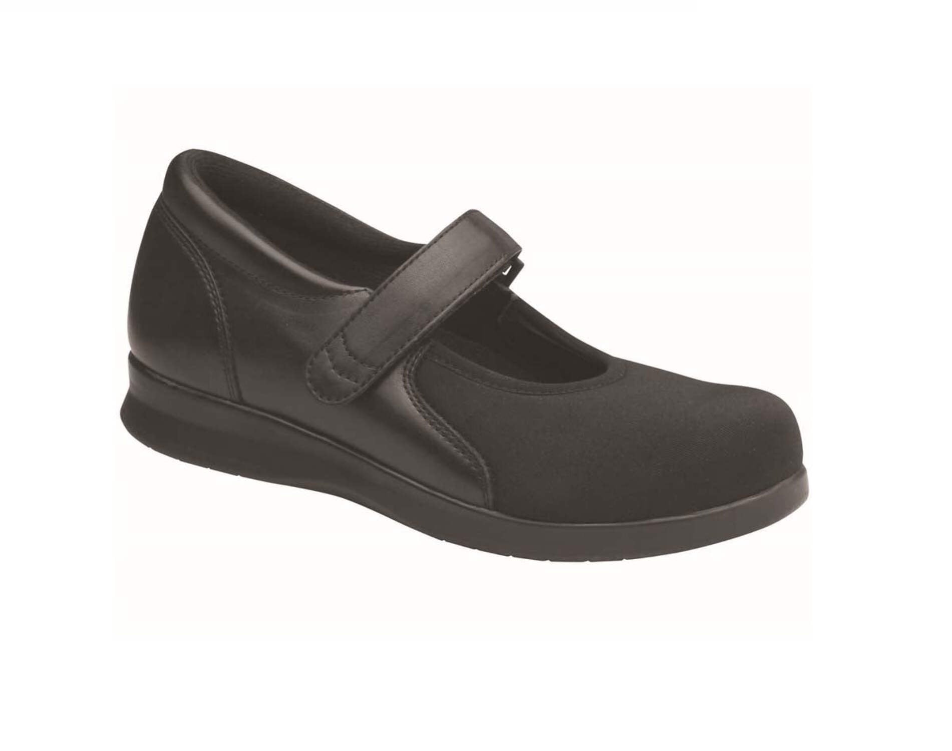 Drew Bloom Ii Women Casual Shoe In Black Calf/stretch - Walmart.com