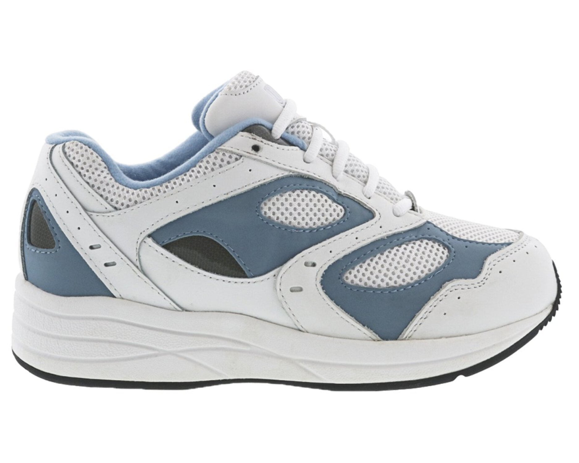 Drew Flare Women Athletic Shoes In White/blue Combo - Walmart.com