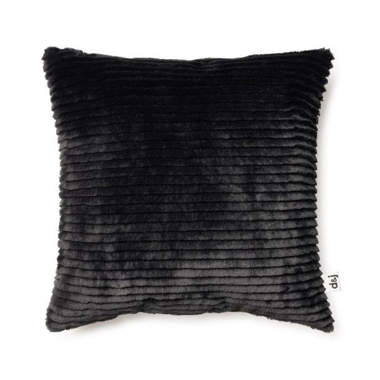 Drew & Jonathan Home Cut Faux Fur Solid Decorative Pillow, 20 X 20 ...