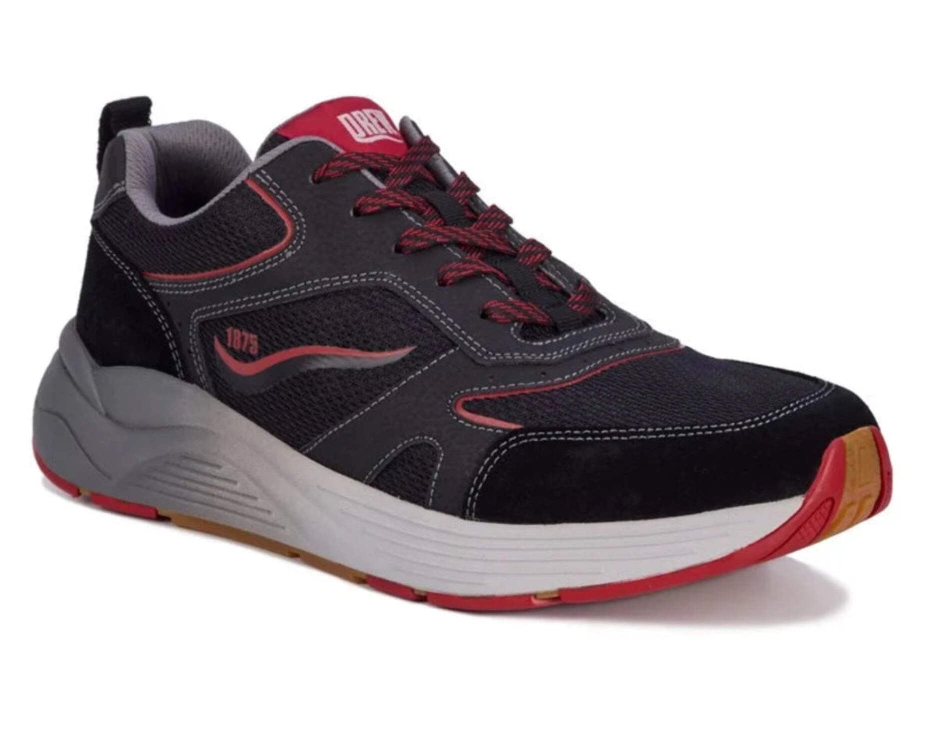 Drew Marvel Men's Athletic Shoe In Black Mesh Combo - Walmart.com