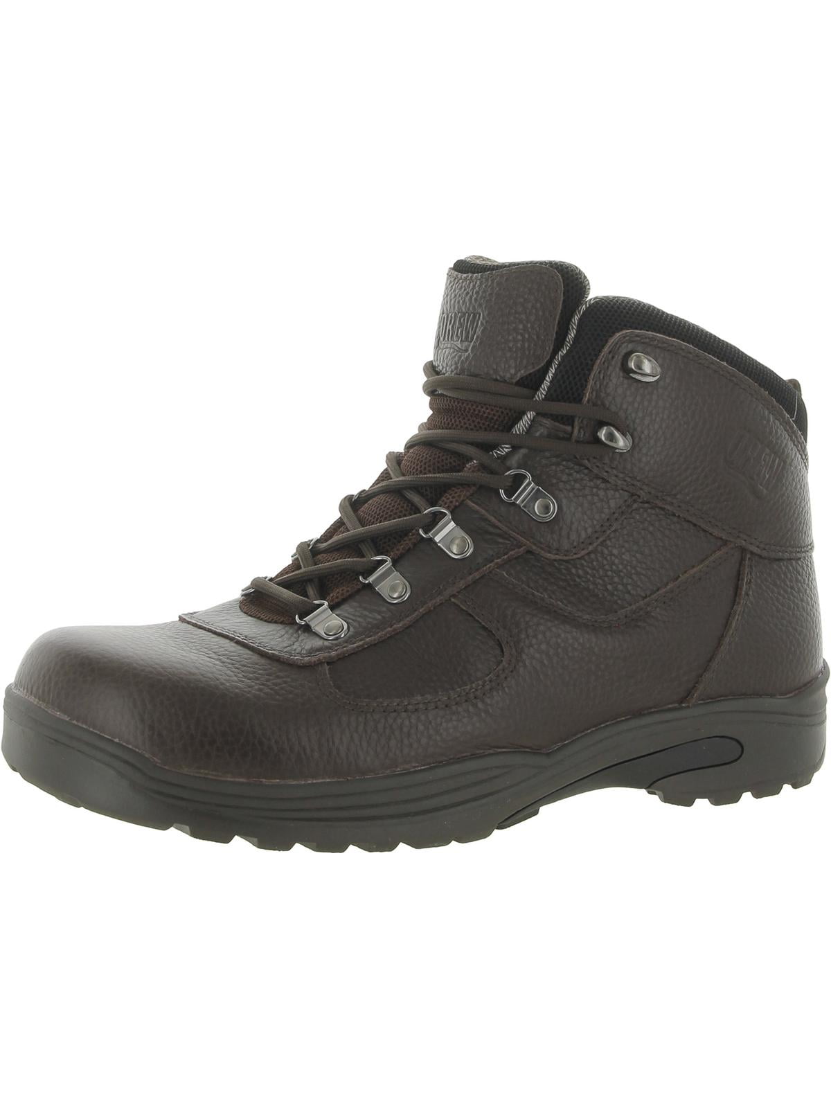 Drew Mens Rockford Leather Waterproof Work Boots - Walmart.com