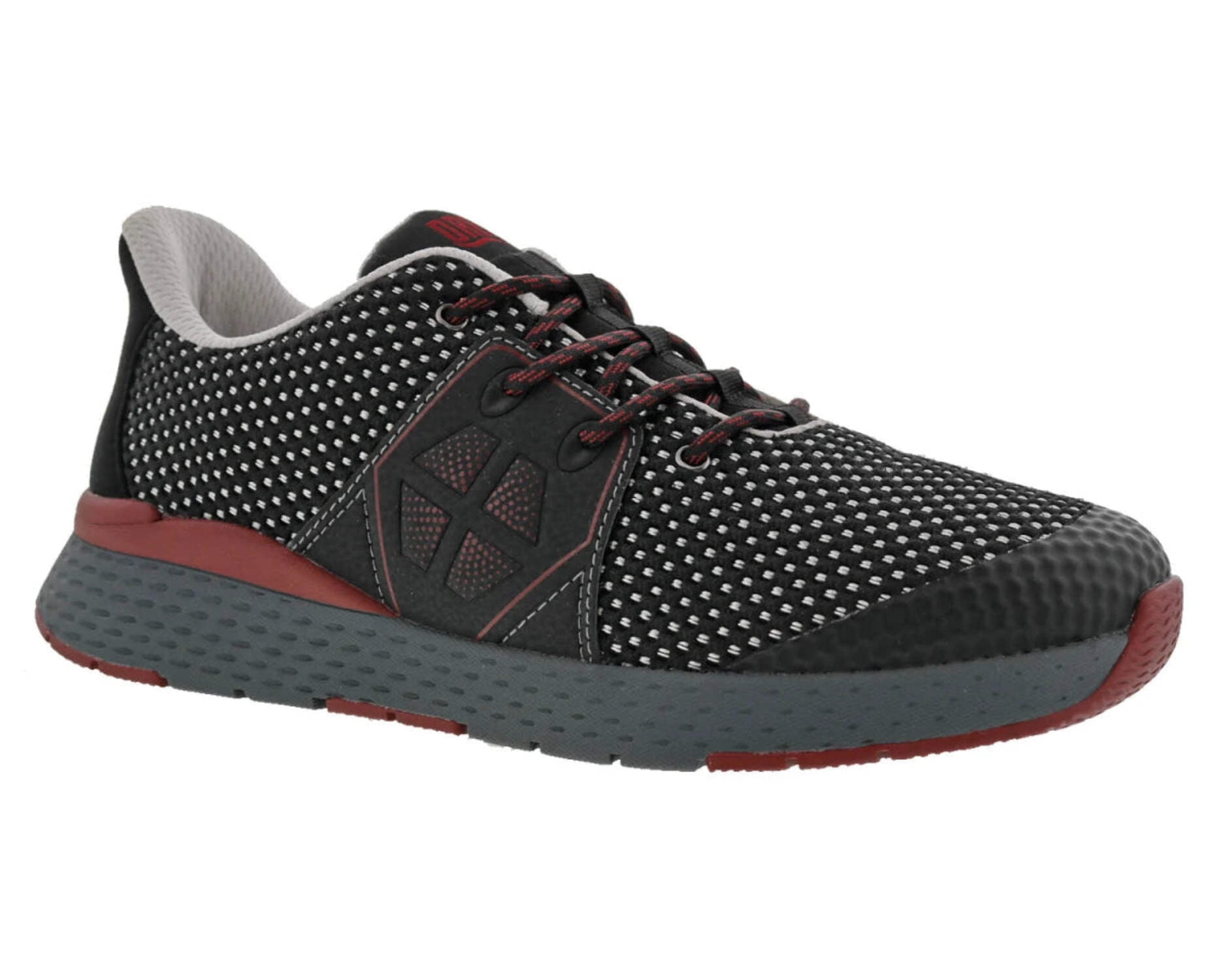 Drew Perform Men's Athletic Walking Shoe In Black Combo - Walmart.com