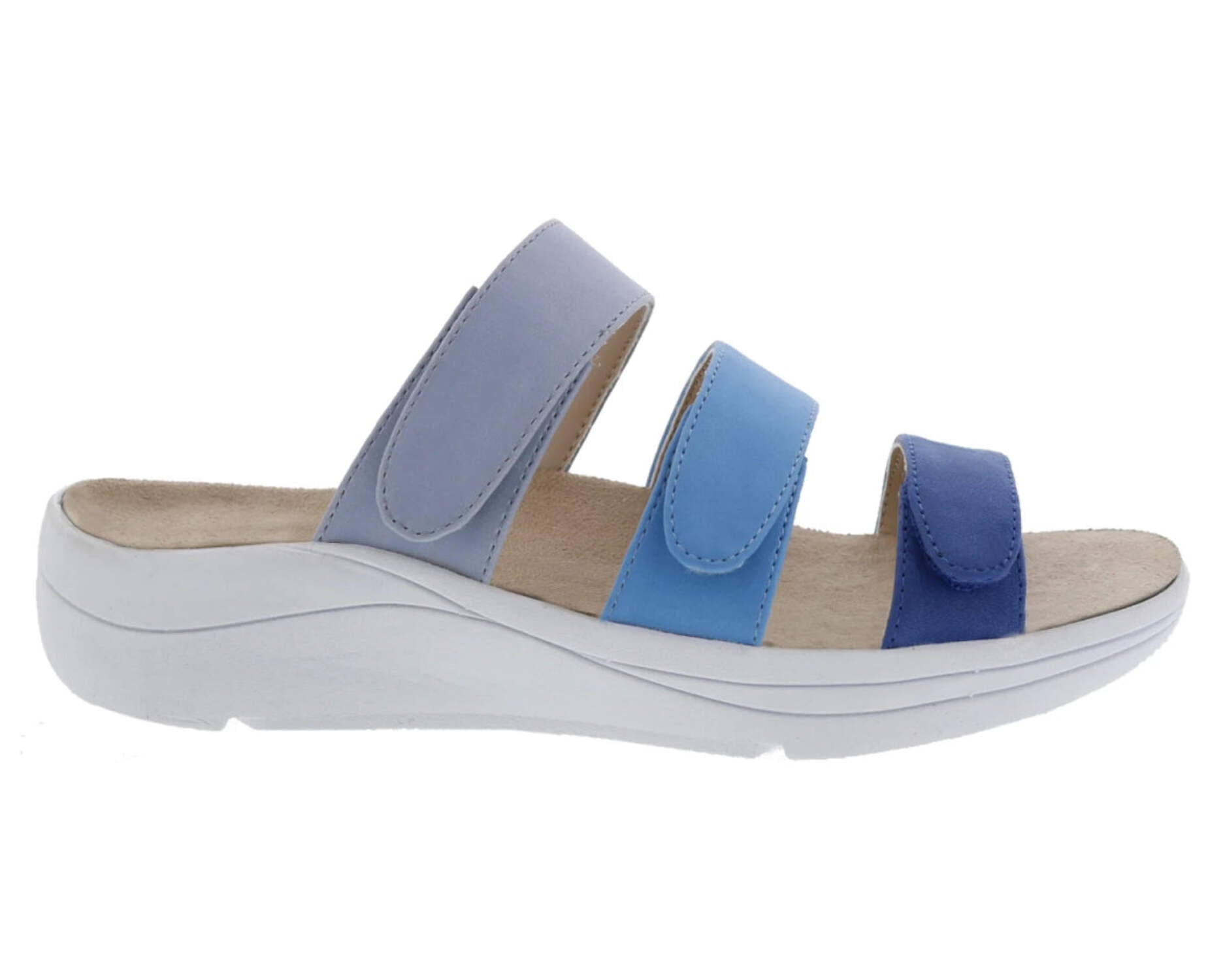 Drew Sawyer Women Sandal In Blue Combo - Walmart.com