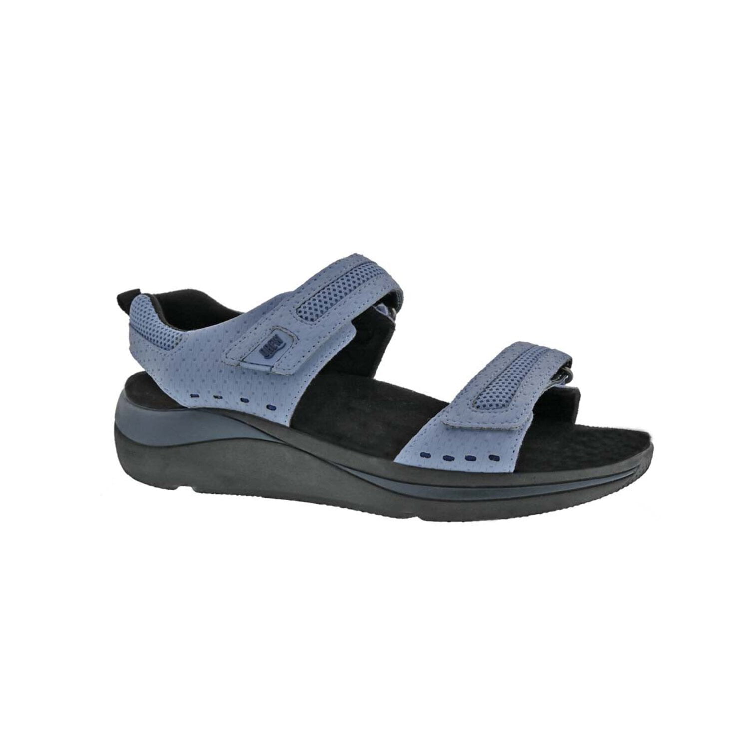 Drew Sophie Women Sandal In Blue Mesh Combo - Walmart.com