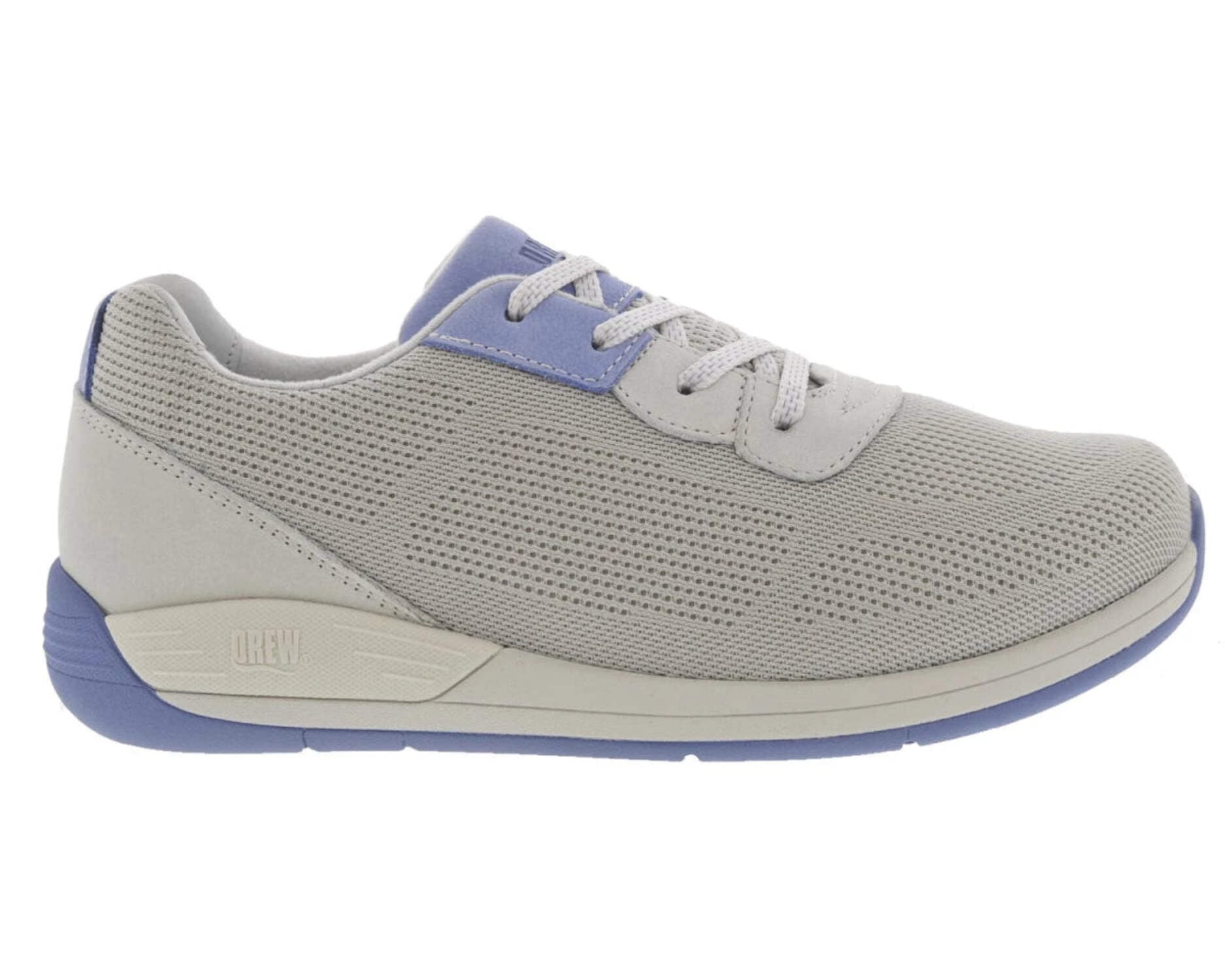 Drew Terrain Women Lace-up Walking Shoe In Grey/purple Mesh Combo ...