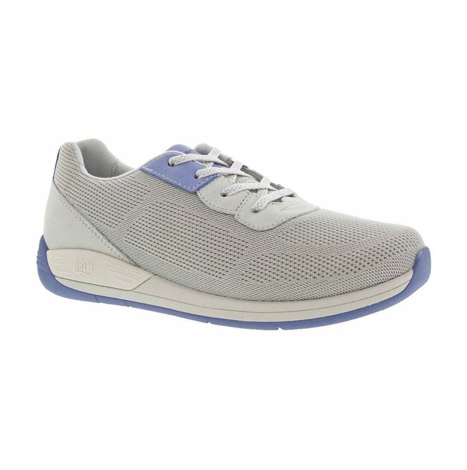 Drew Terrain Women Lace-up Walking Shoe In Grey/purple Mesh Combo ...