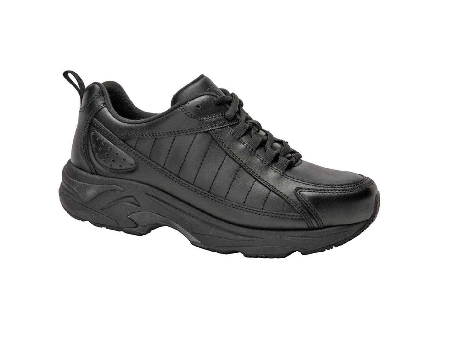 Drew Voyager Men Athletic Shoe In Black Calf - Walmart.com