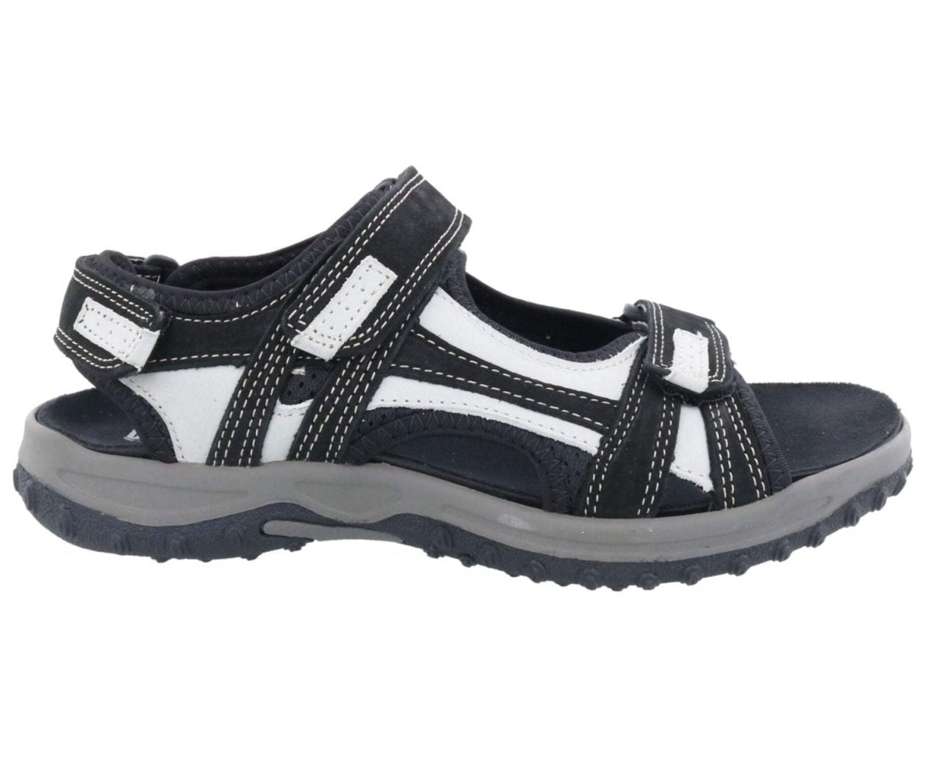 Drew Warren Men Sandal In Black/grey Combo - Walmart.com