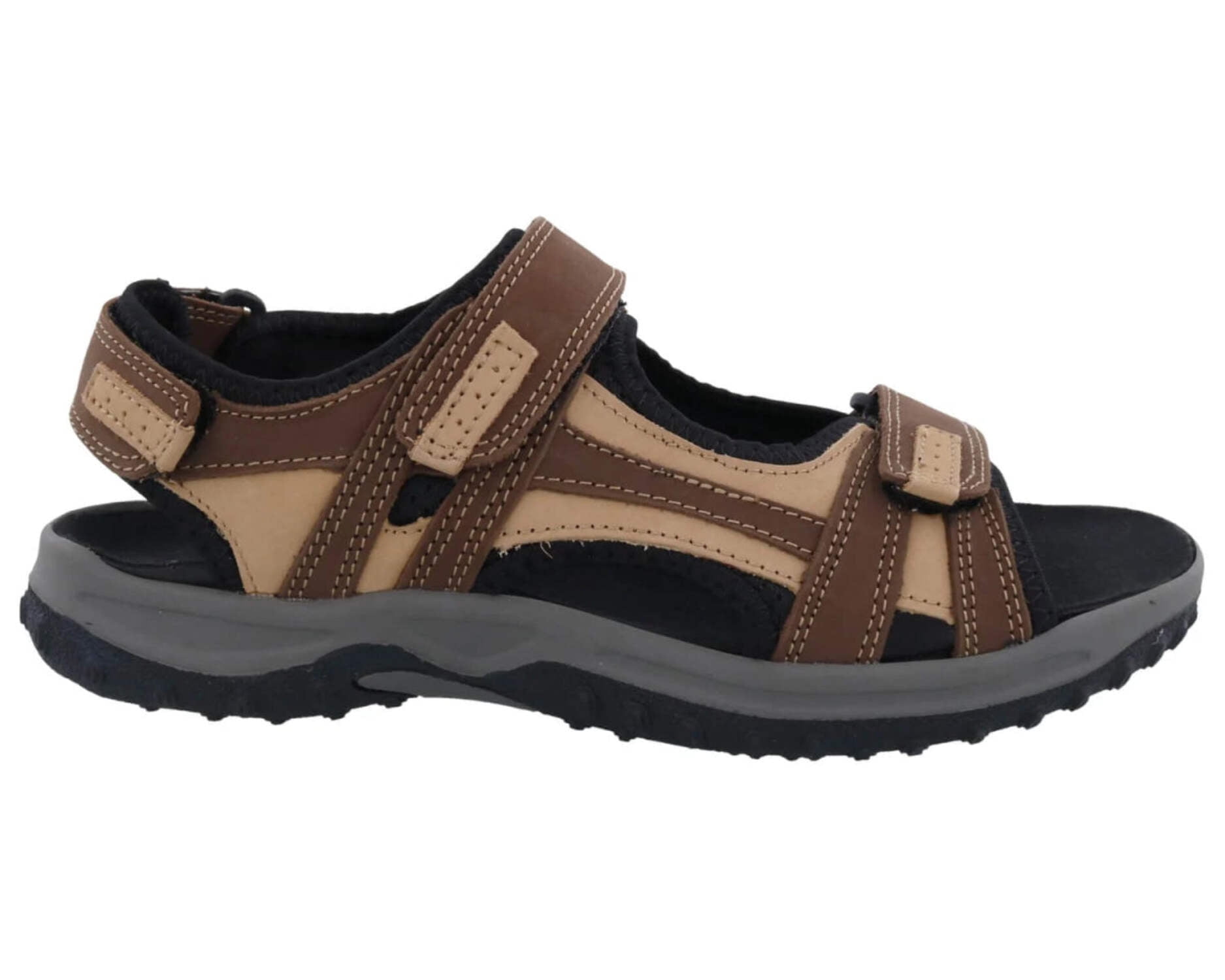 Drew Warren Men Sandal In Brown/tan Combo - Walmart.com