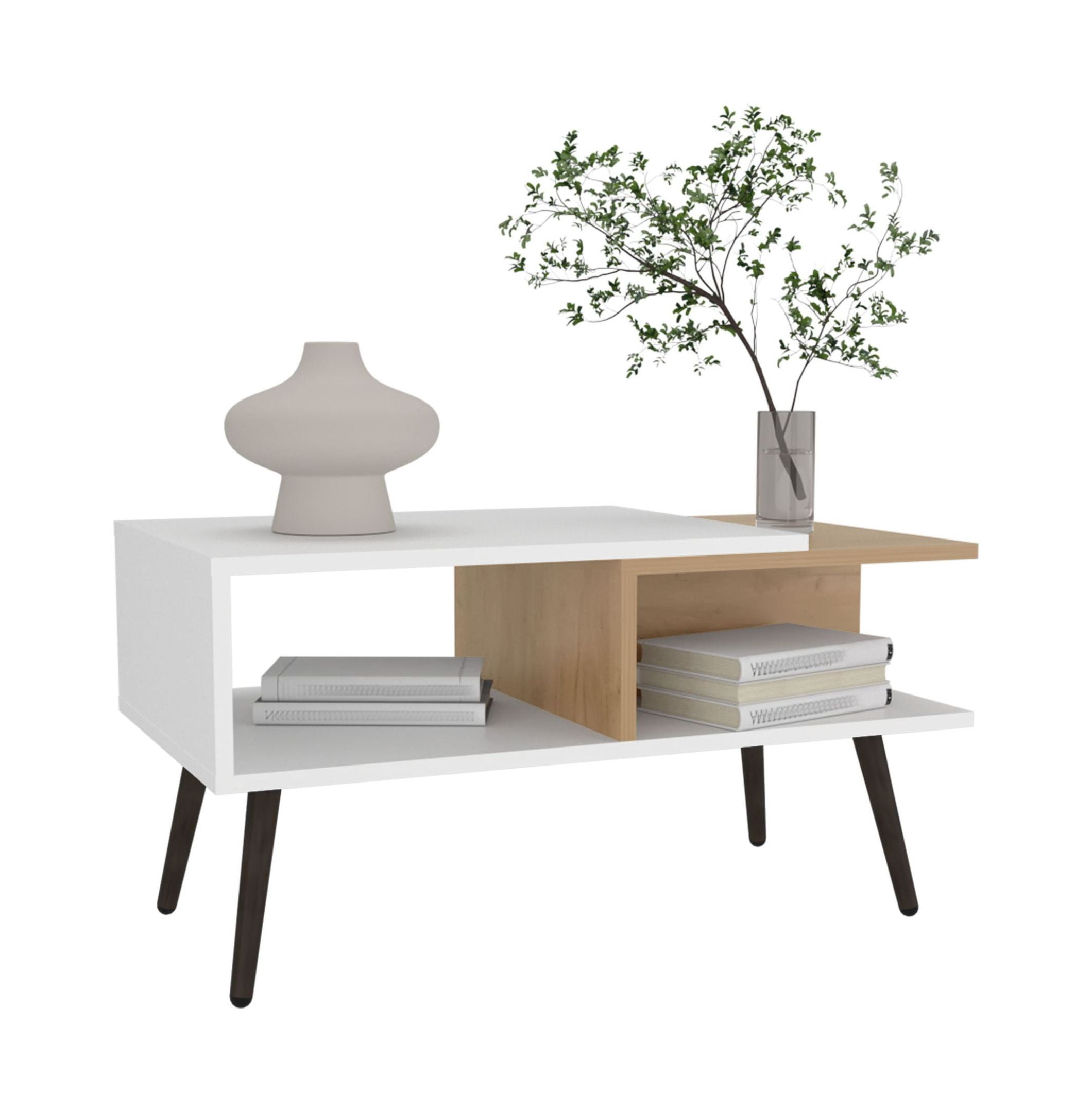 Drexel Coffee Table, 2 Shelves - Walmart.com