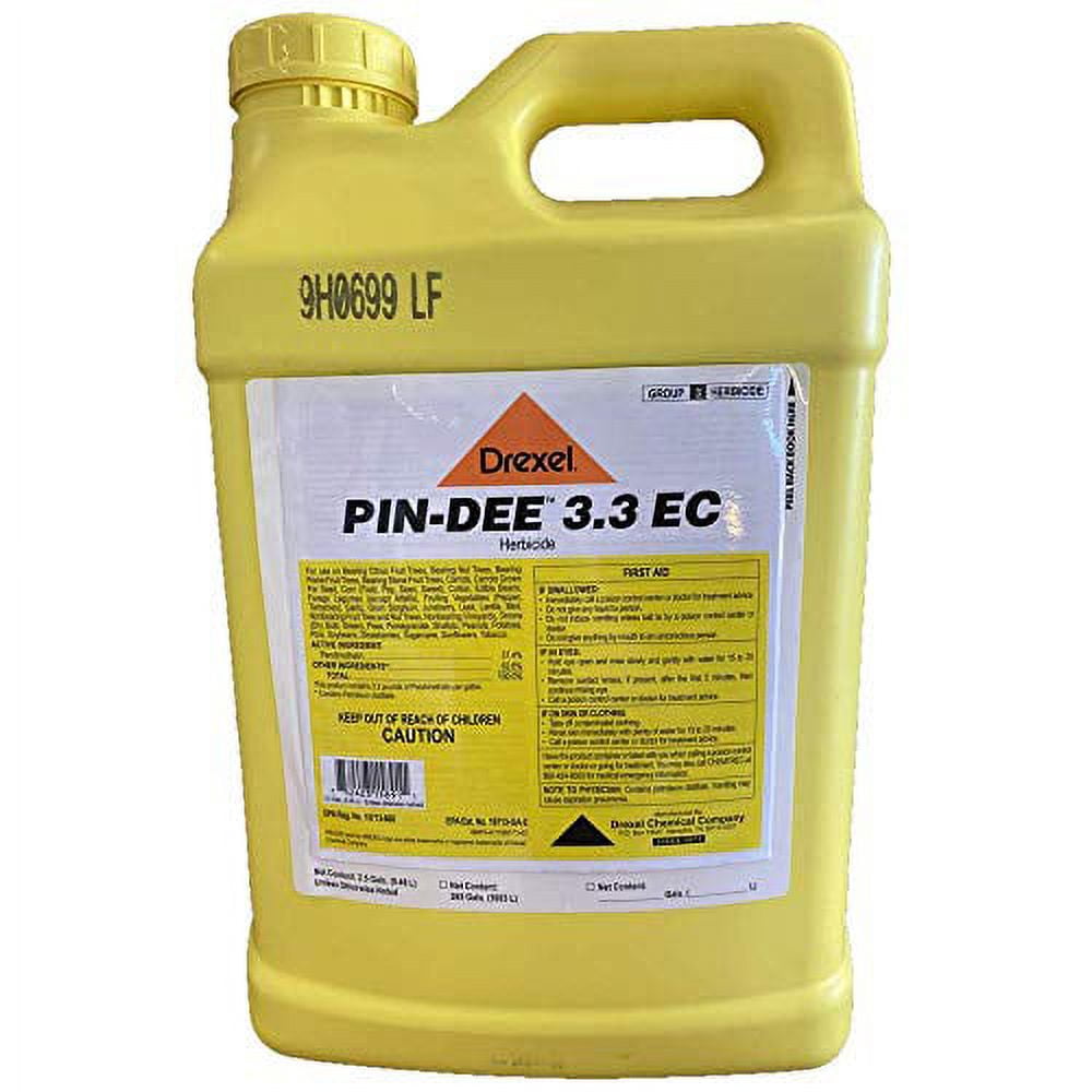 Drexel Pin Dee 3.3 EC Pre-Emergent Herbicide for Control of Weeds and ...