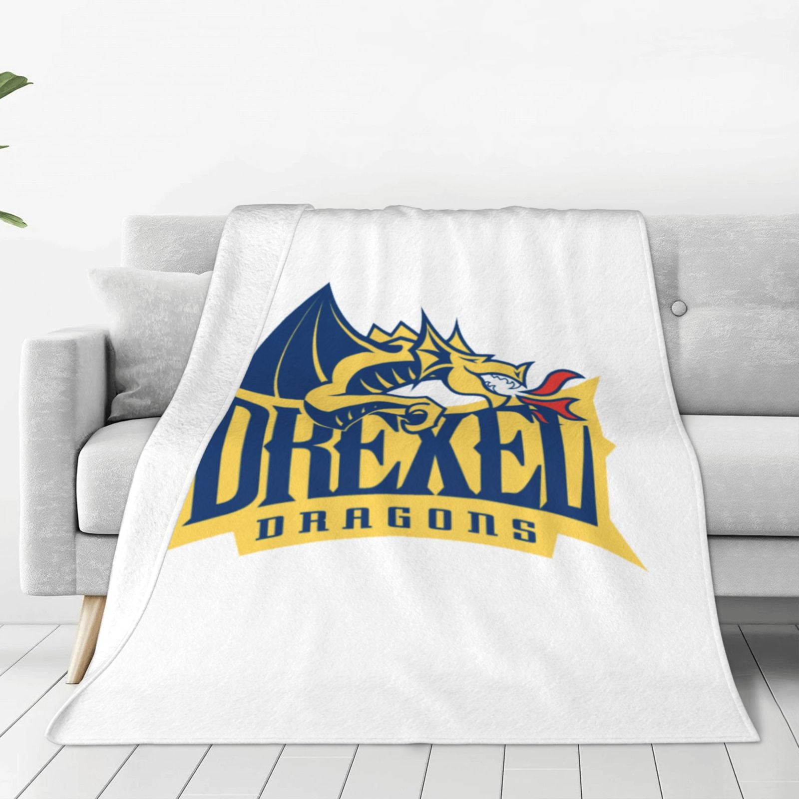 Drexel University Blanket Large Luxury Fleece Soft Anti-Static Anti ...
