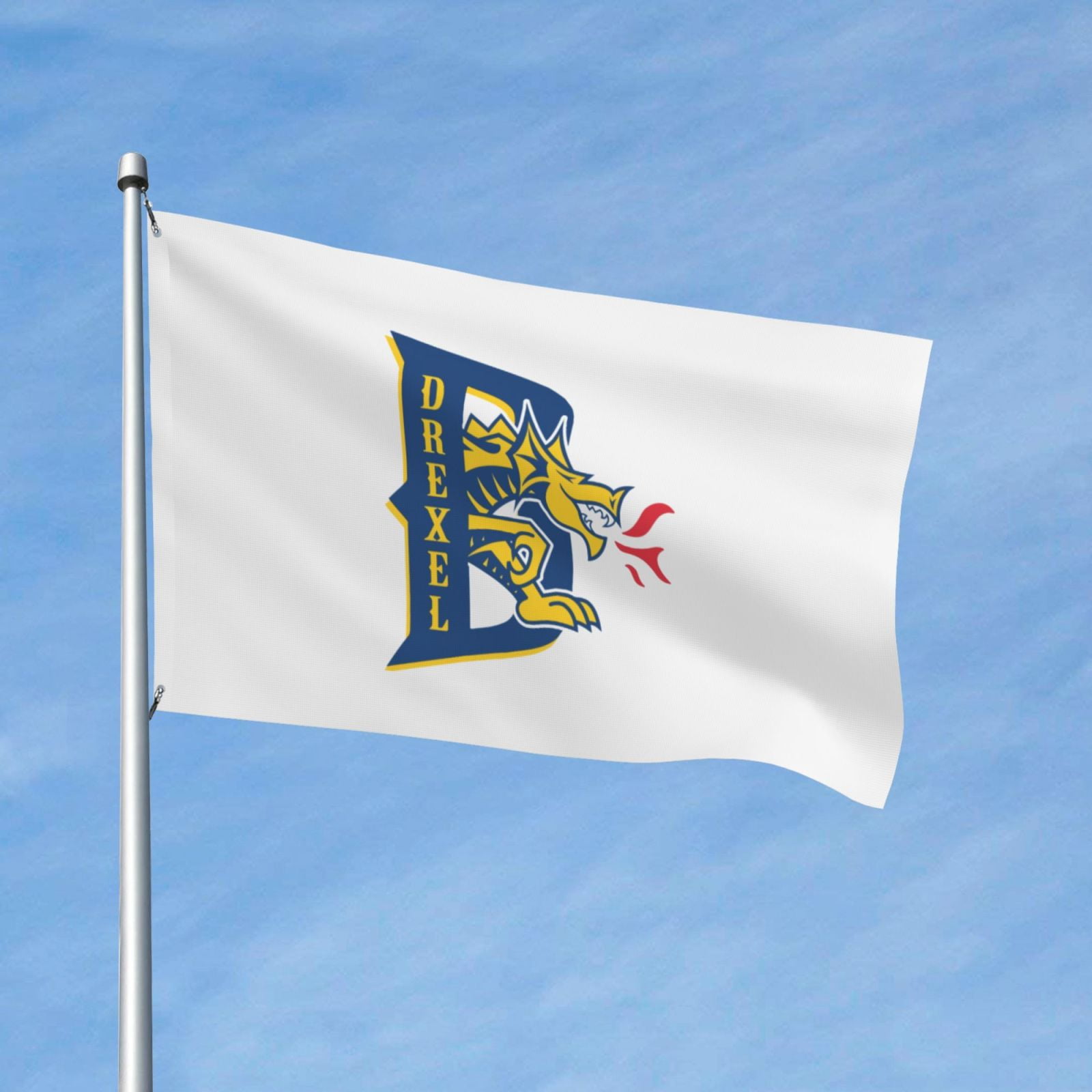 Drexel University Logo 3x5 Ft Flag Double Sided Indoor Outdoor Double ...