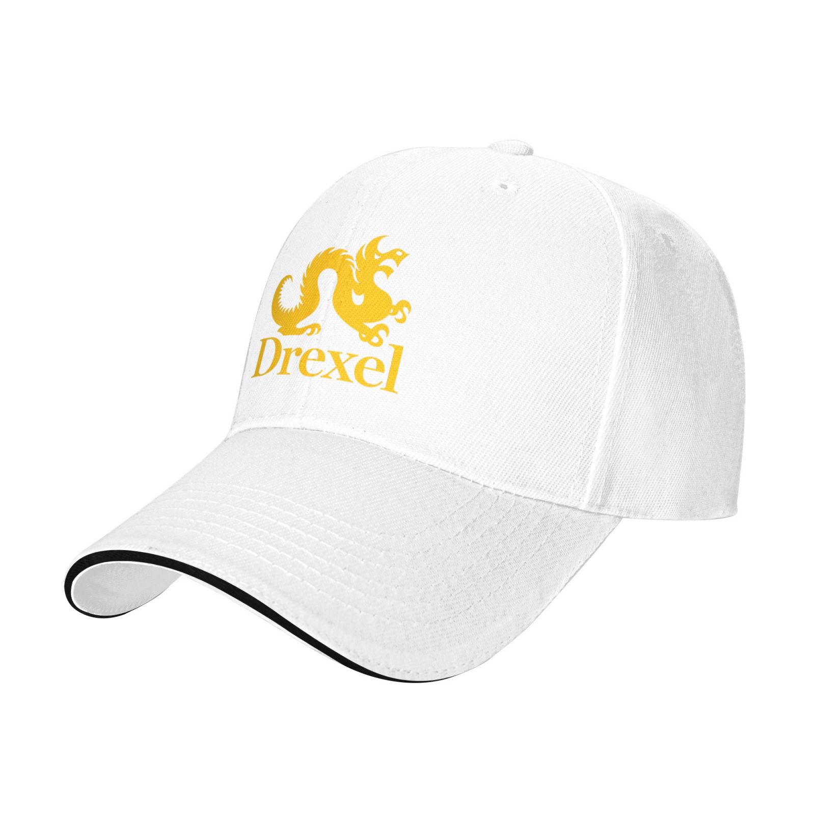 Drexel University Logo Casual Sandwich Baseball Cap Adjustable For Men ...