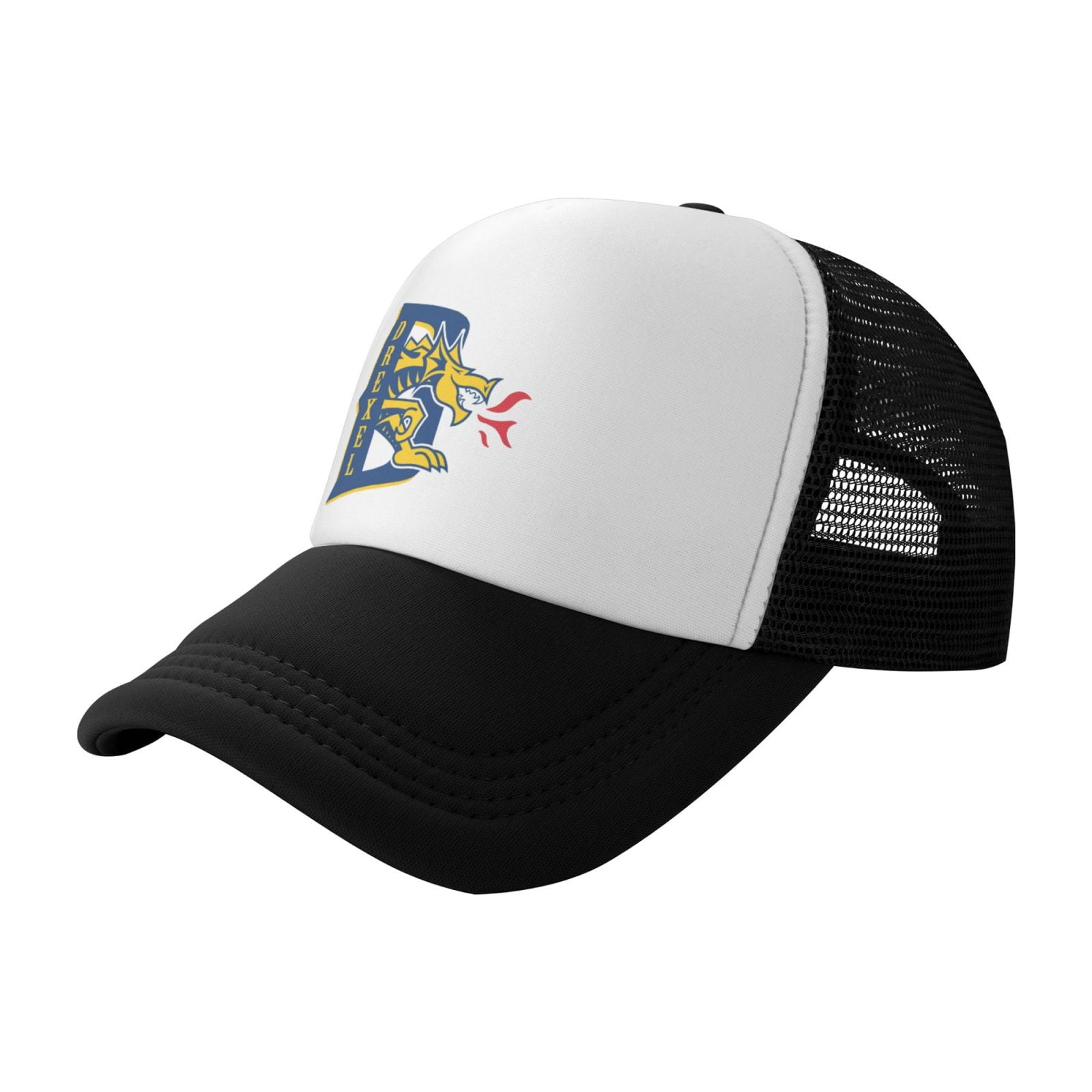 Drexel University Logo Trucker Hats，Adjustable Comfortable Mesh Shade ...