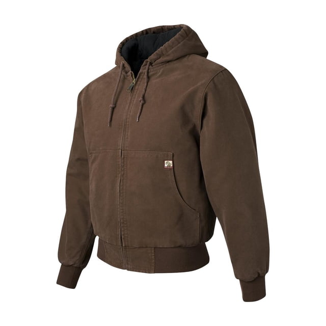 Dri Duck Men's Winter Cheyenne Jacket 5020 - Hooded Boulder Cloth with ...