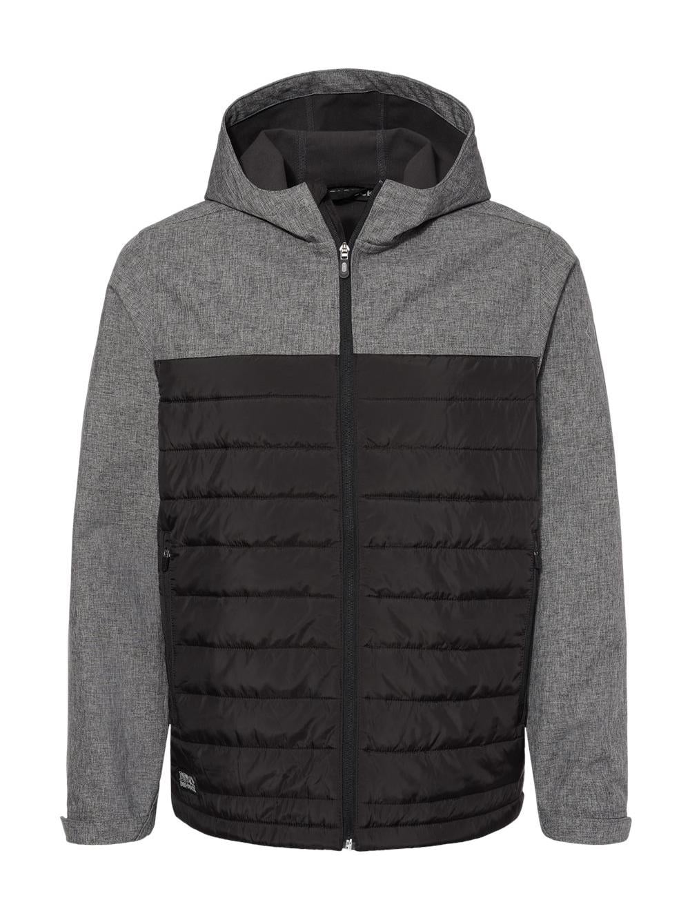 Dri Duck 5324 Men's Pinnacle Puffer Body Softshell Hooded Jacket ...