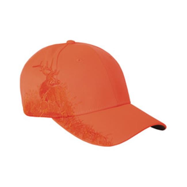 Dri Duck 3200 Wildlife Series Brushed Cotton Cap, Elk & Blaze - Walmart.com